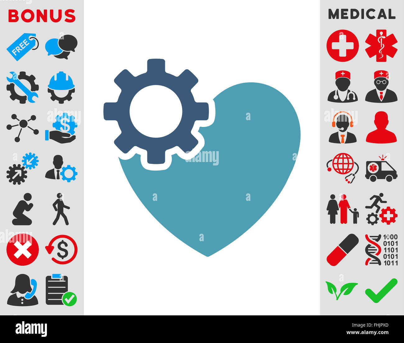 Heart Surgery Icon Stock Photo - Alamy