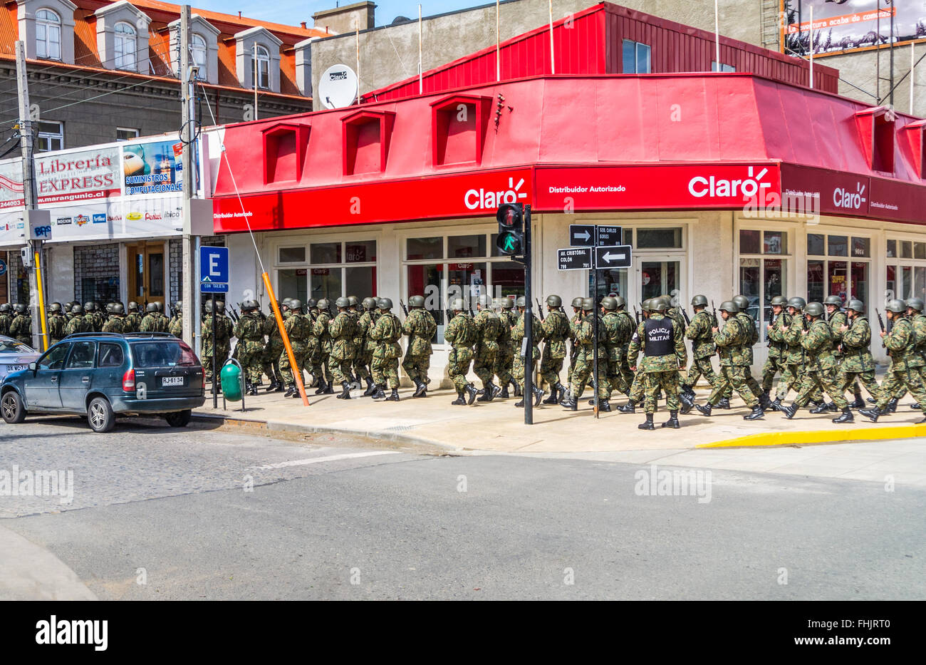 Chilean Army Stock Photos & Chilean Army Stock Images - Alamy
