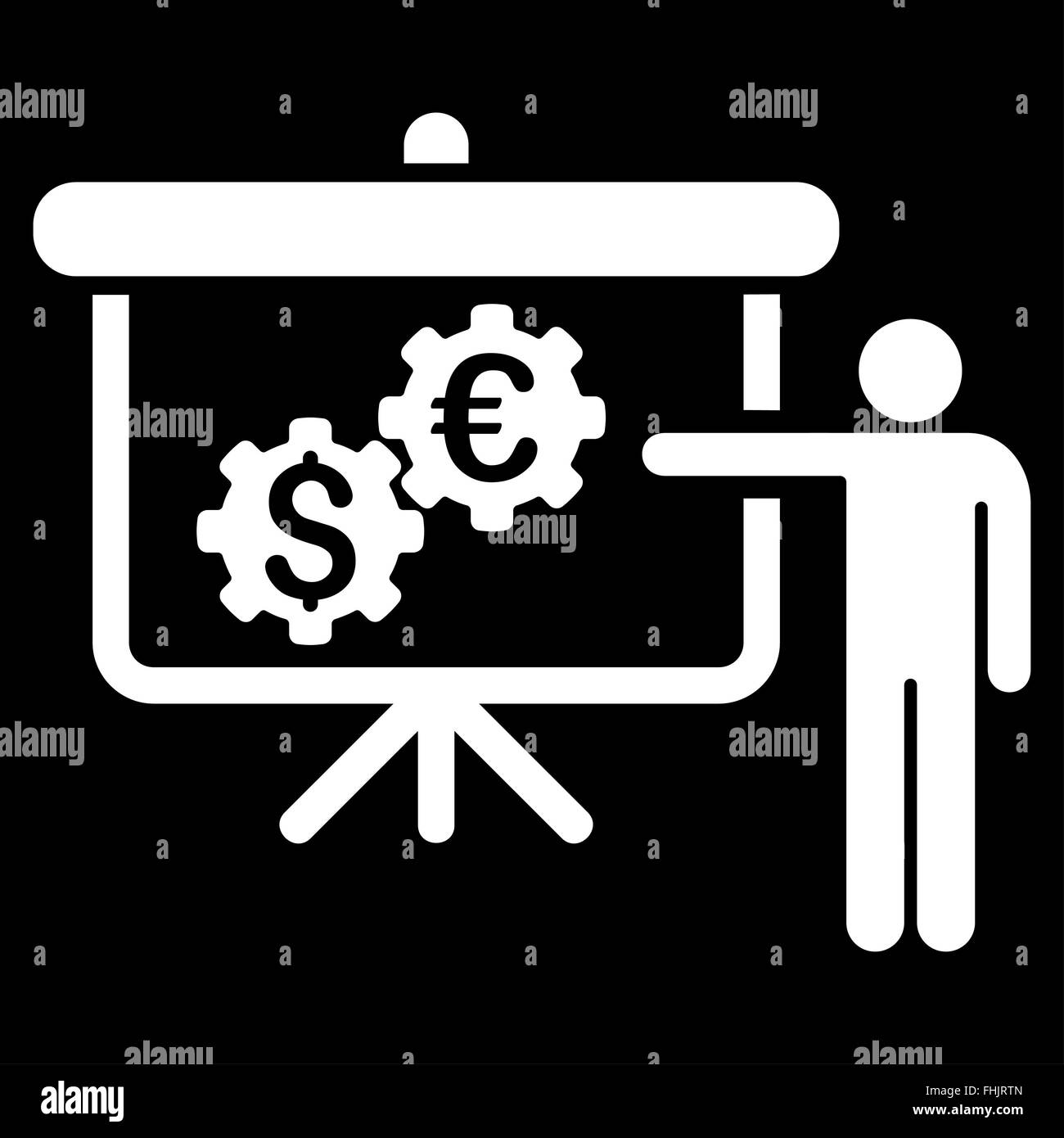 International Banking Project Icon Stock Photo - Alamy