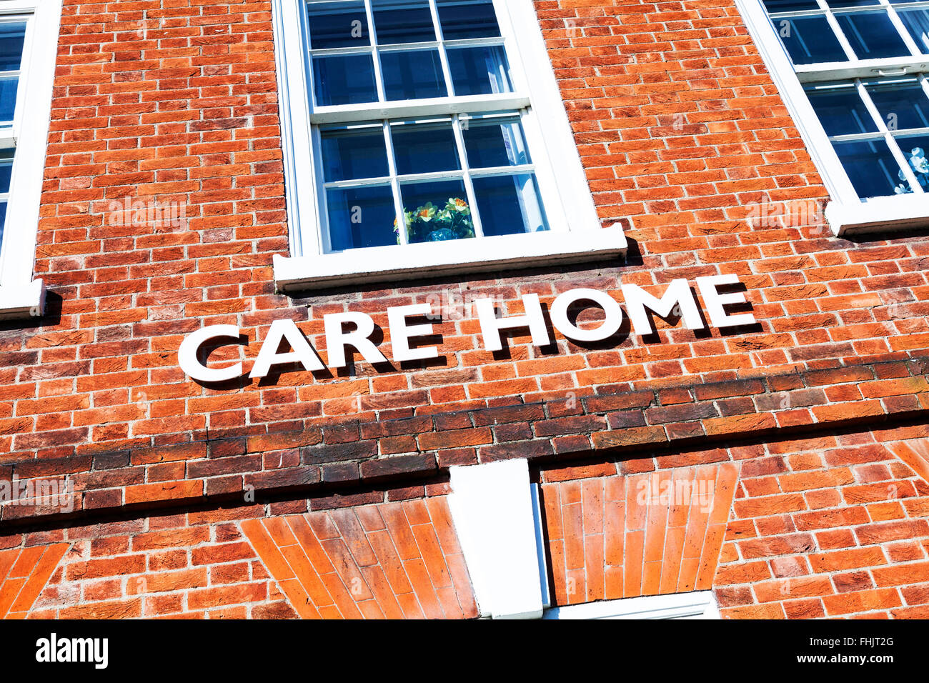 Care Home oap elderly sign old aged pensioner homes exterior logo UK ...