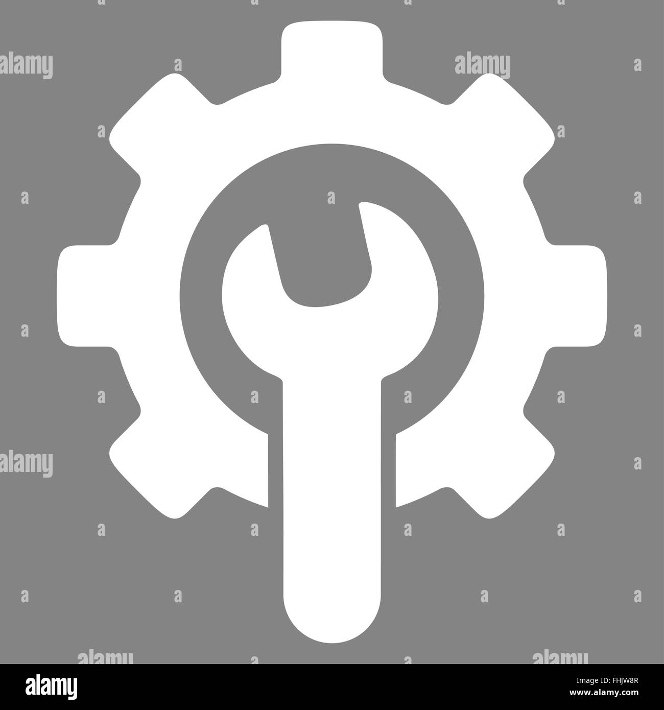 Service Tools Icon Stock Photo - Alamy