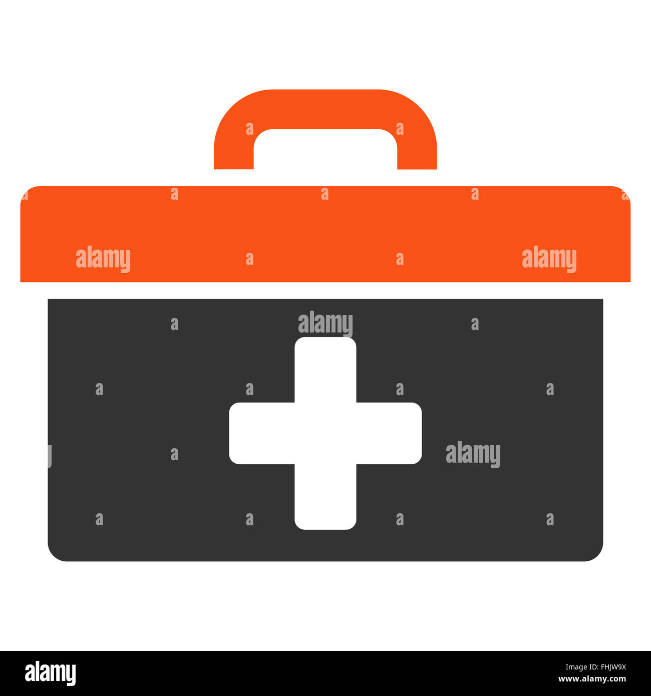 First Aid Toolbox Icon Stock Photo - Alamy