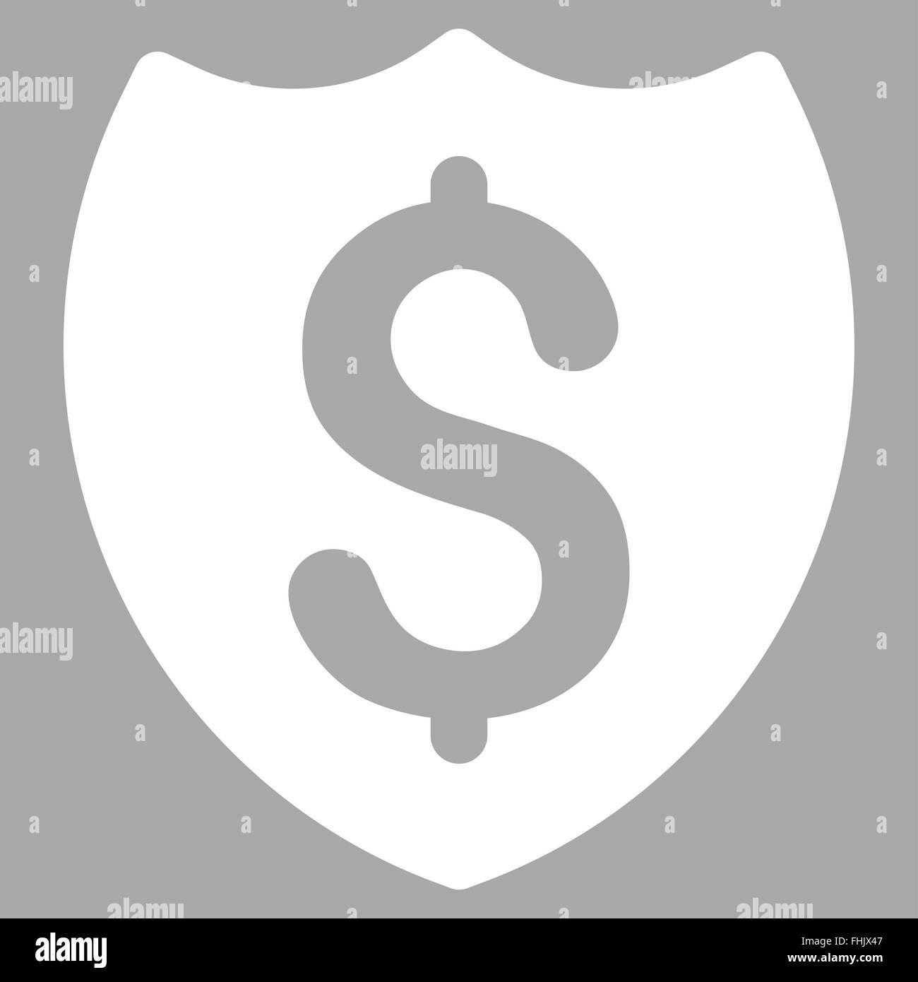 Bank Insurance Icon Stock Photo - Alamy