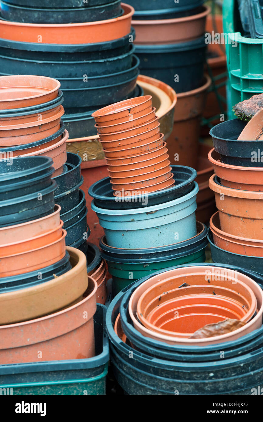 Pot Terracotta Container Assorted High Resolution Stock Photography and ...