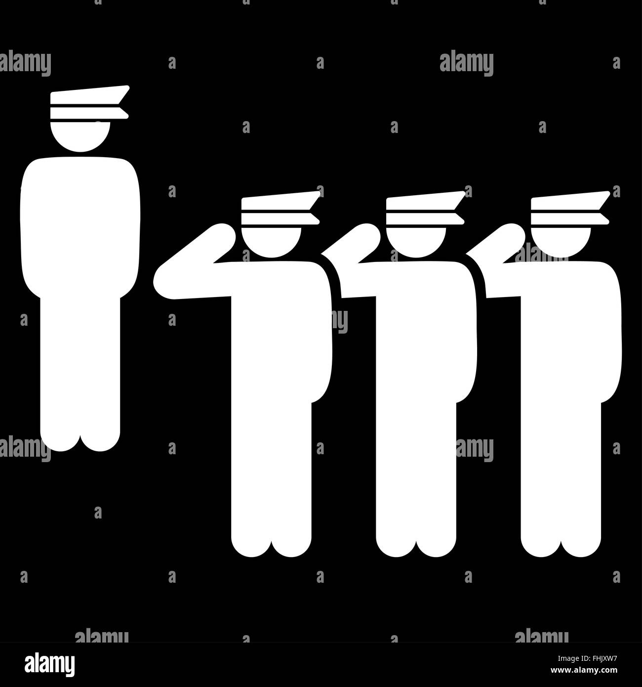 Patrol cap Black and White Stock Photos & Images - Alamy