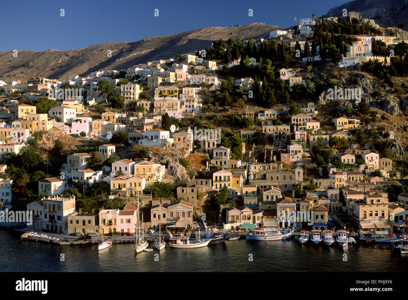 Greece, Dodecanese Islands, Symi, Yialos Stock Photo - Alamy