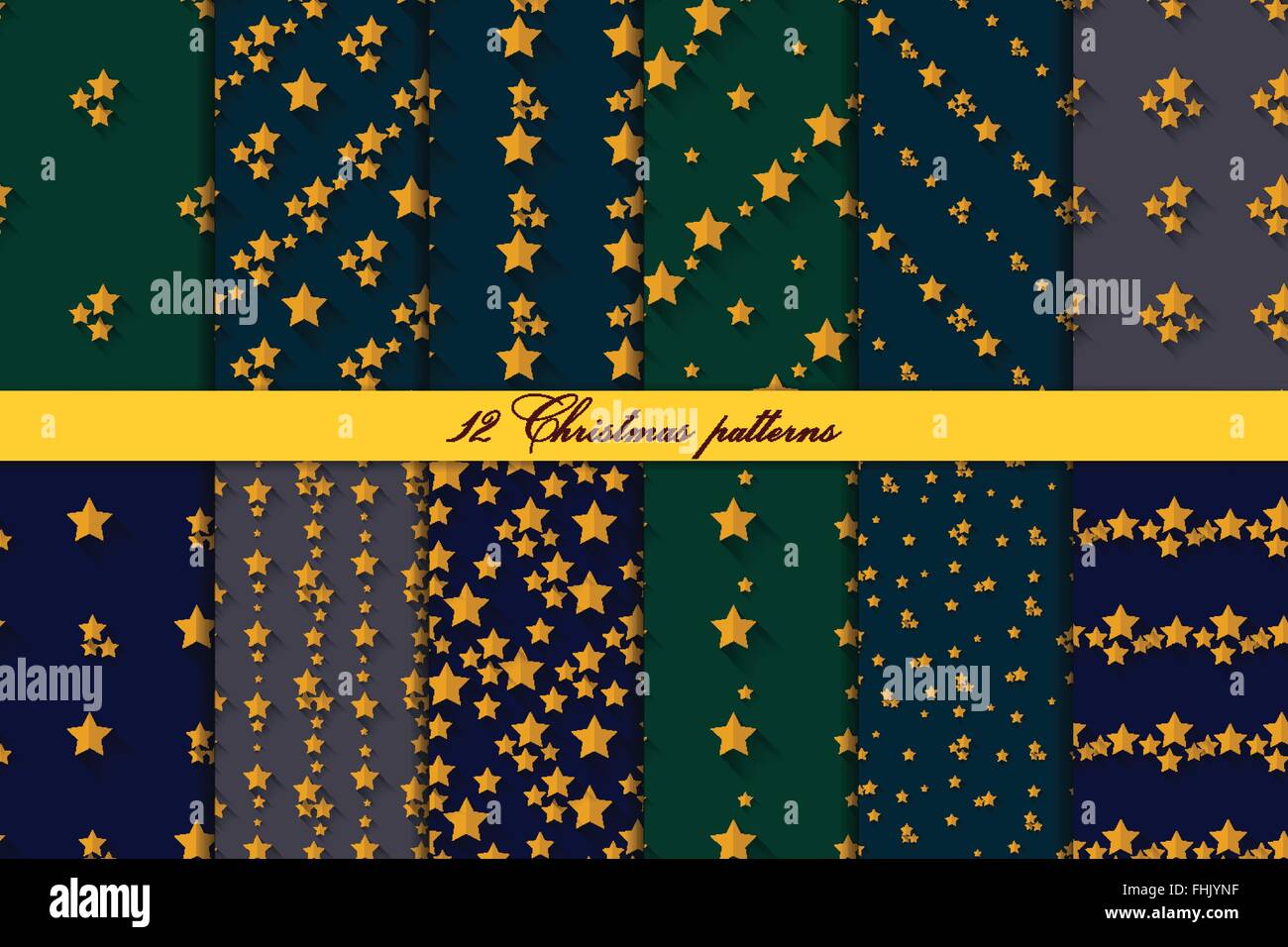 Seamless starry patterns Stock Vector Image & Art - Alamy