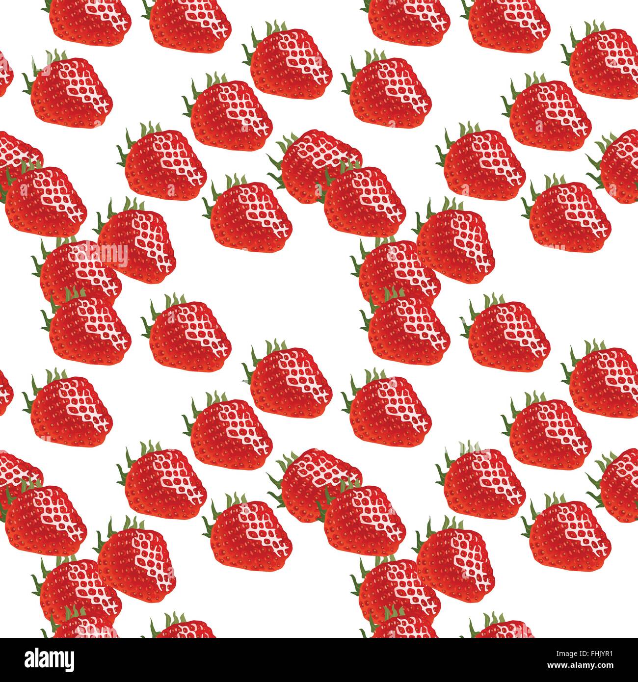 Seamless pattern with strawberry Stock Vector Image & Art - Alamy