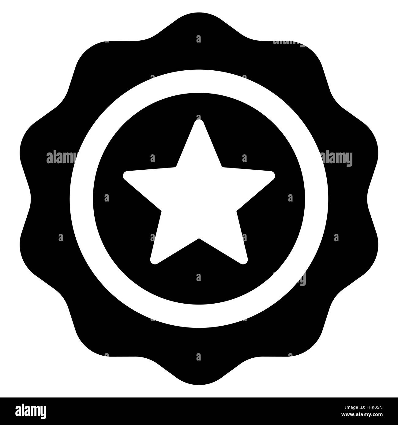 Reward seal icon from Competition amp; Success Bicolor Icon Set Stock ...