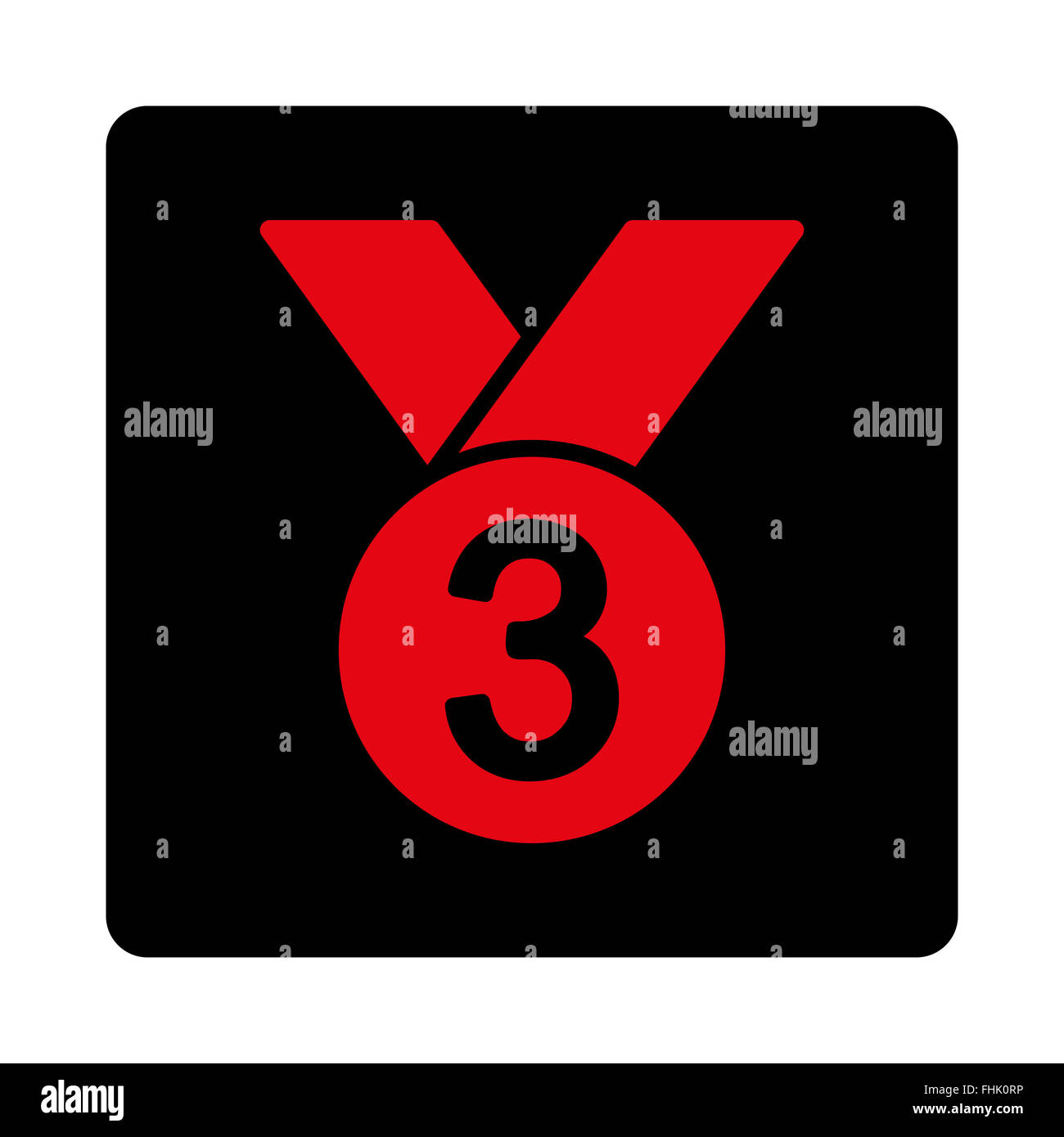 Bronze medal icon from Award Buttons OverColor Set Stock Photo - Alamy
