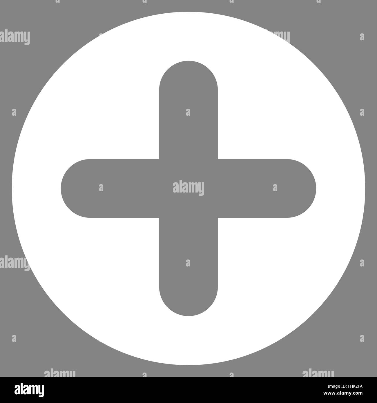 Create flat white color icon Stock Photo - Alamy