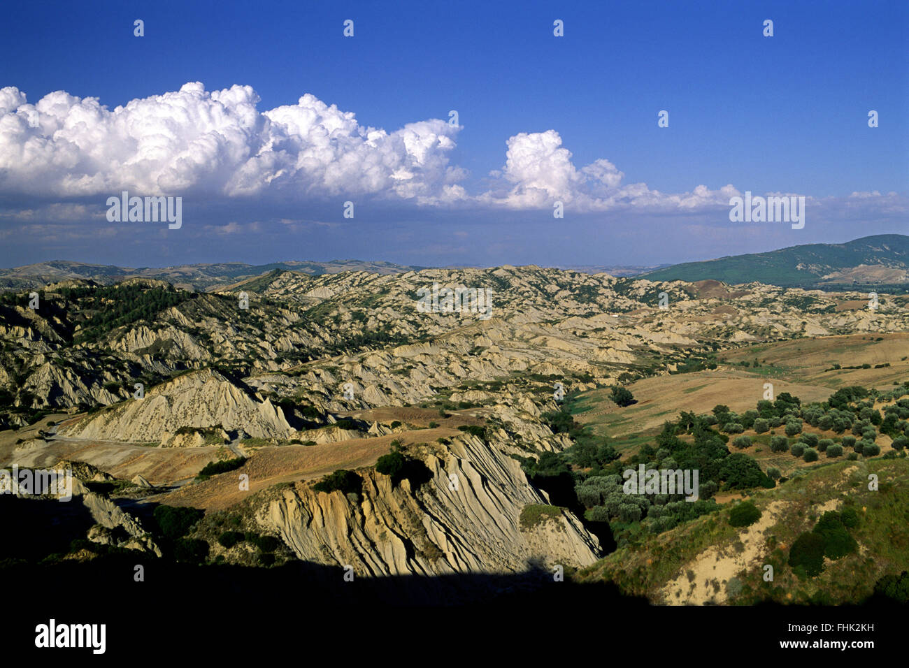 Calanchi of aliano hi-res stock photography and images - Alamy