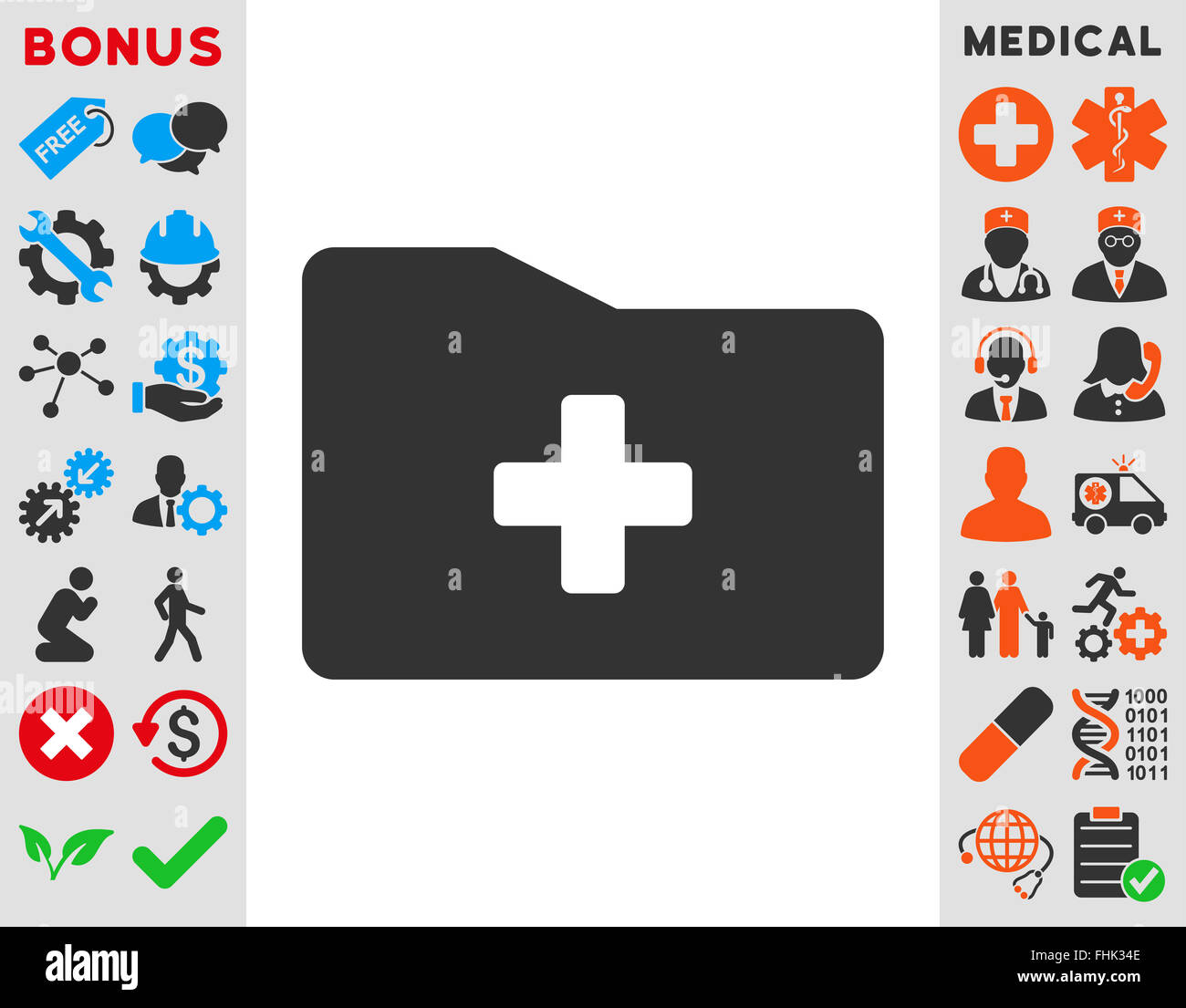 Blue add new folder icon hi-res stock photography and images - Alamy