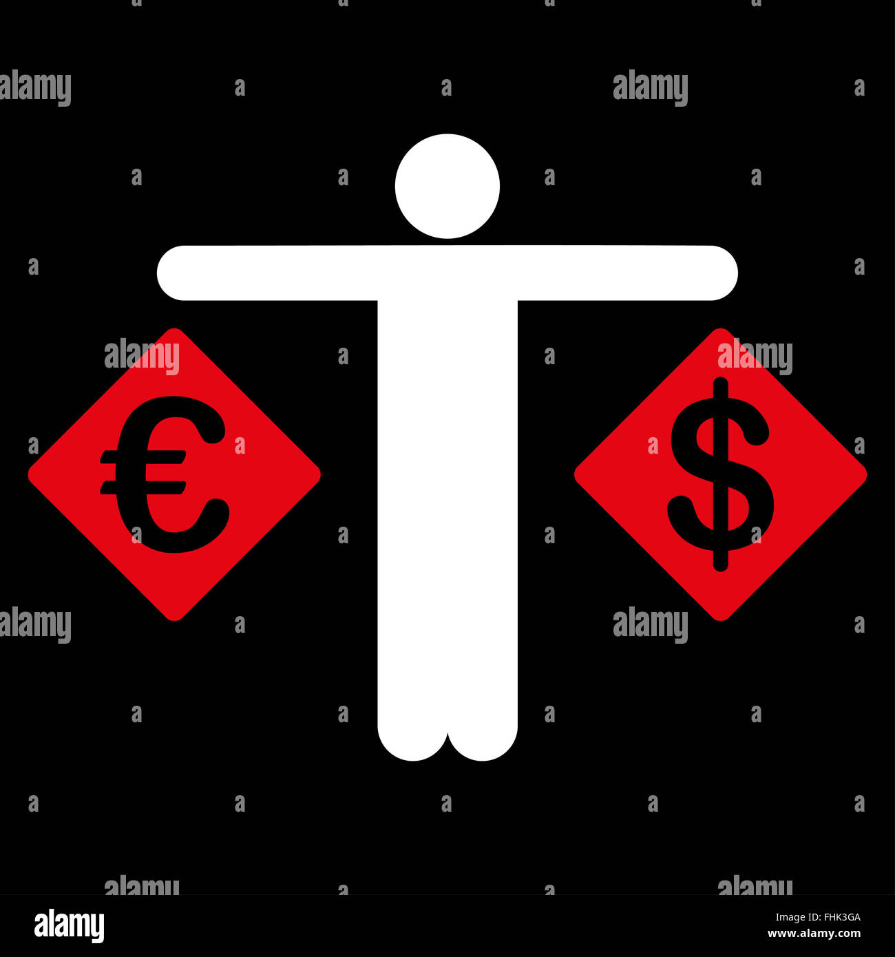 Currency compare icon Stock Photo - Alamy