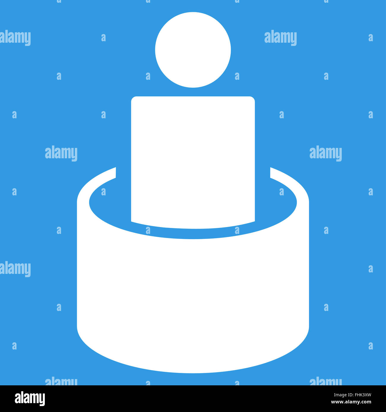 Patient Isolation Icon Stock Photo - Alamy