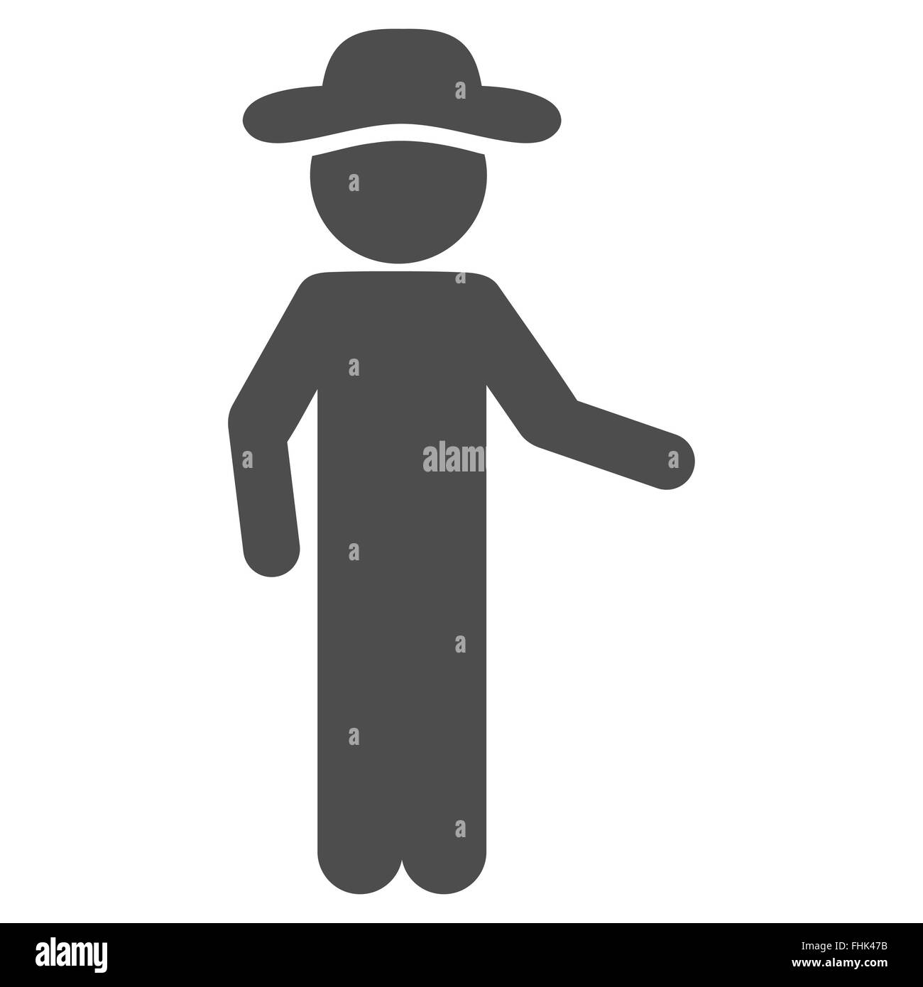 Fellow Invitation Icon Stock Photo - Alamy
