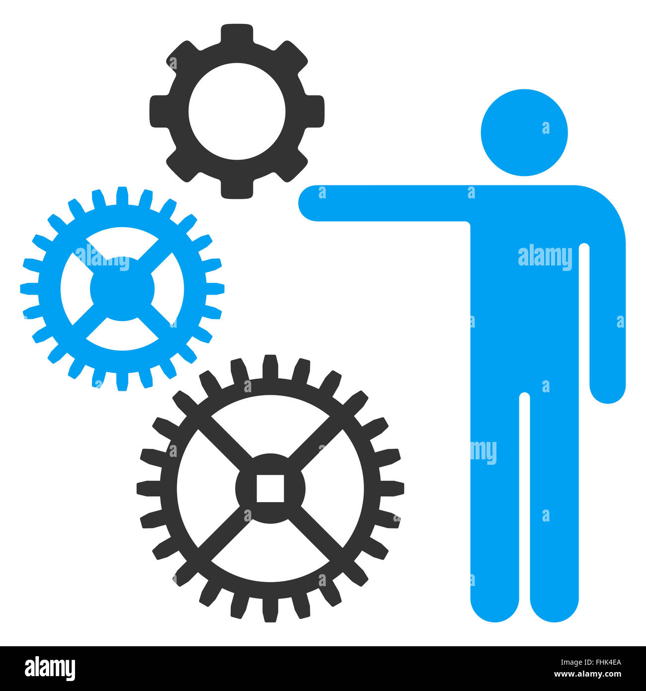 Mechanics Presentation Icon Stock Photo - Alamy