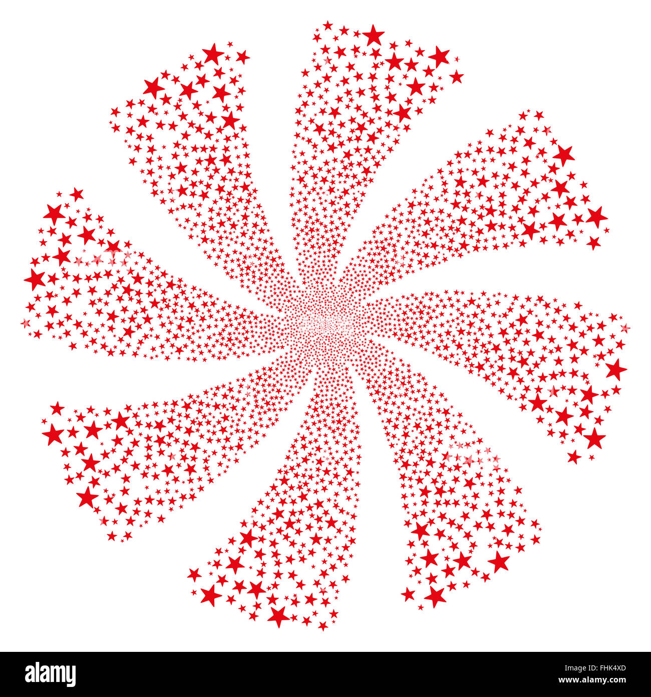 Salute Star Twirl Stock Photo - Alamy