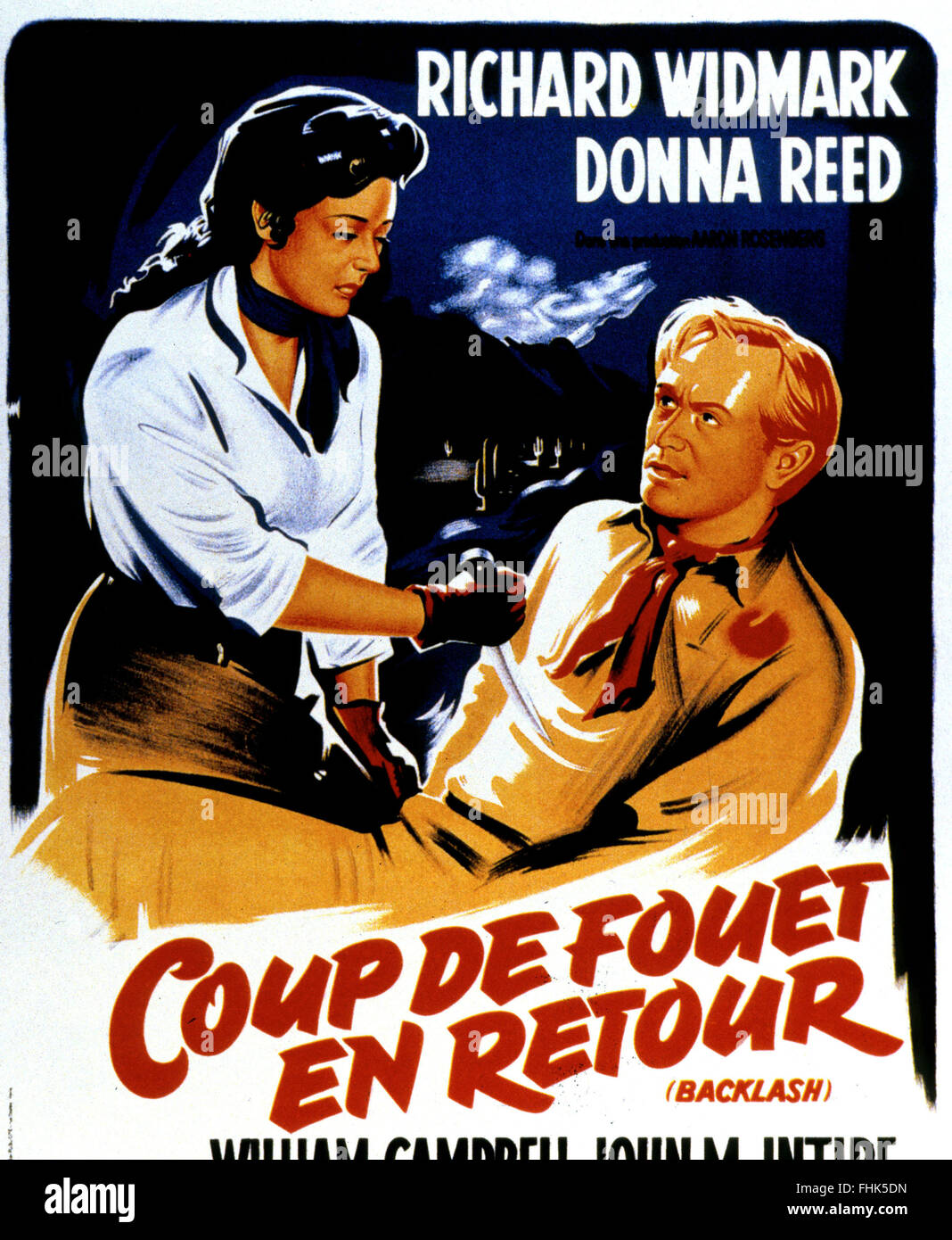 Backlash 1956 Richard Widmark Stock Photos & Backlash 1956 Richard ...