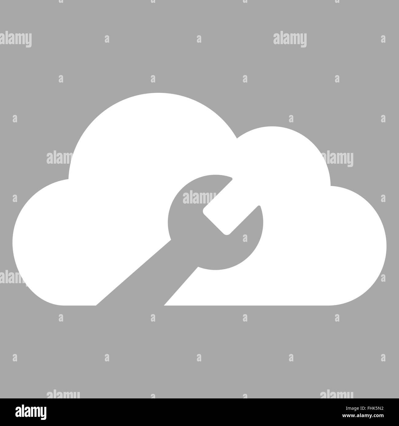Cloud Tools Icon Stock Photo - Alamy