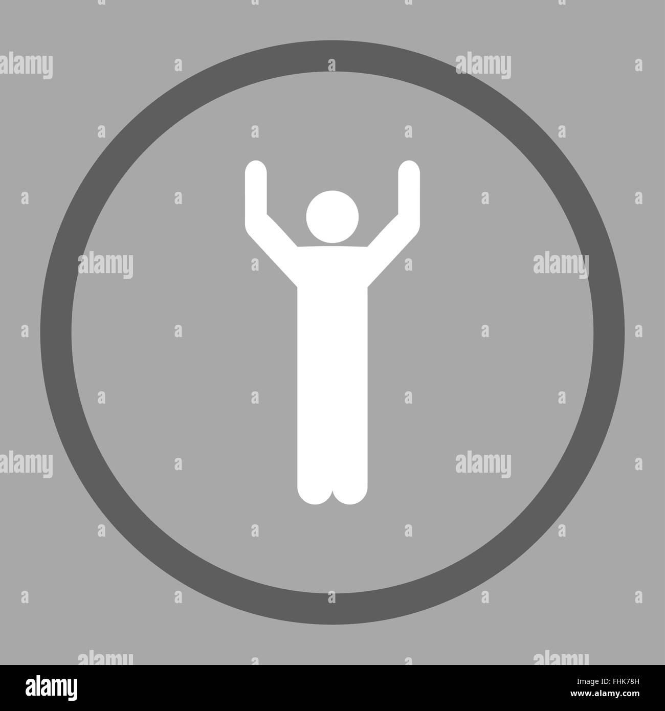 Hands up icon Stock Photo - Alamy