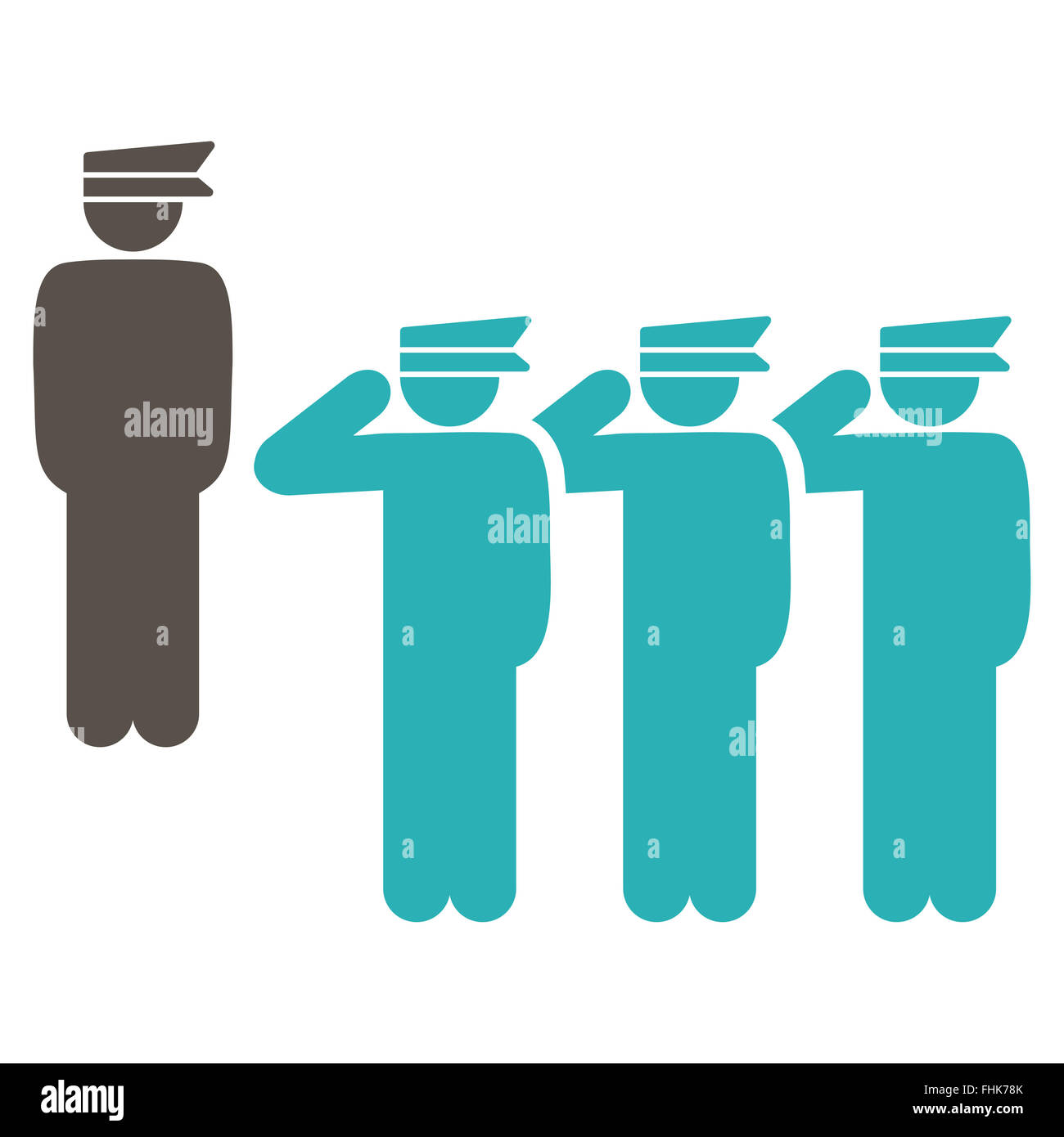 Chief army staff Cut Out Stock Images & Pictures - Alamy