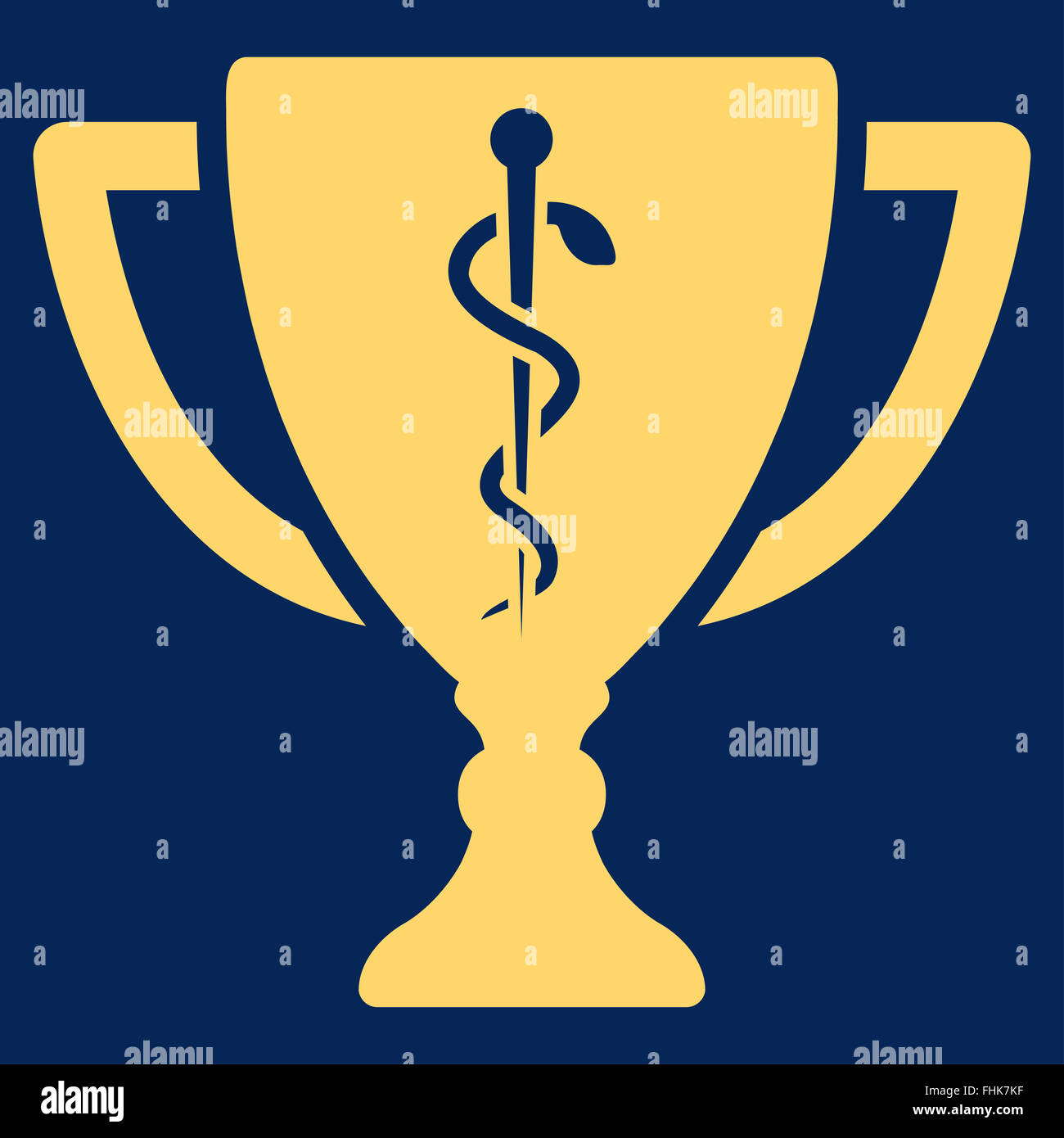 Medical Cup Icon Stock Photo - Alamy