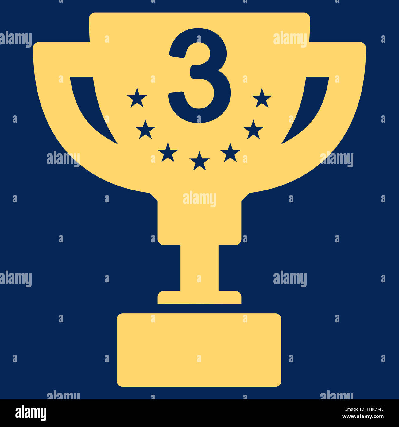 Third prize icon from Competition amp; Success Bicolor Icon Set Stock ...