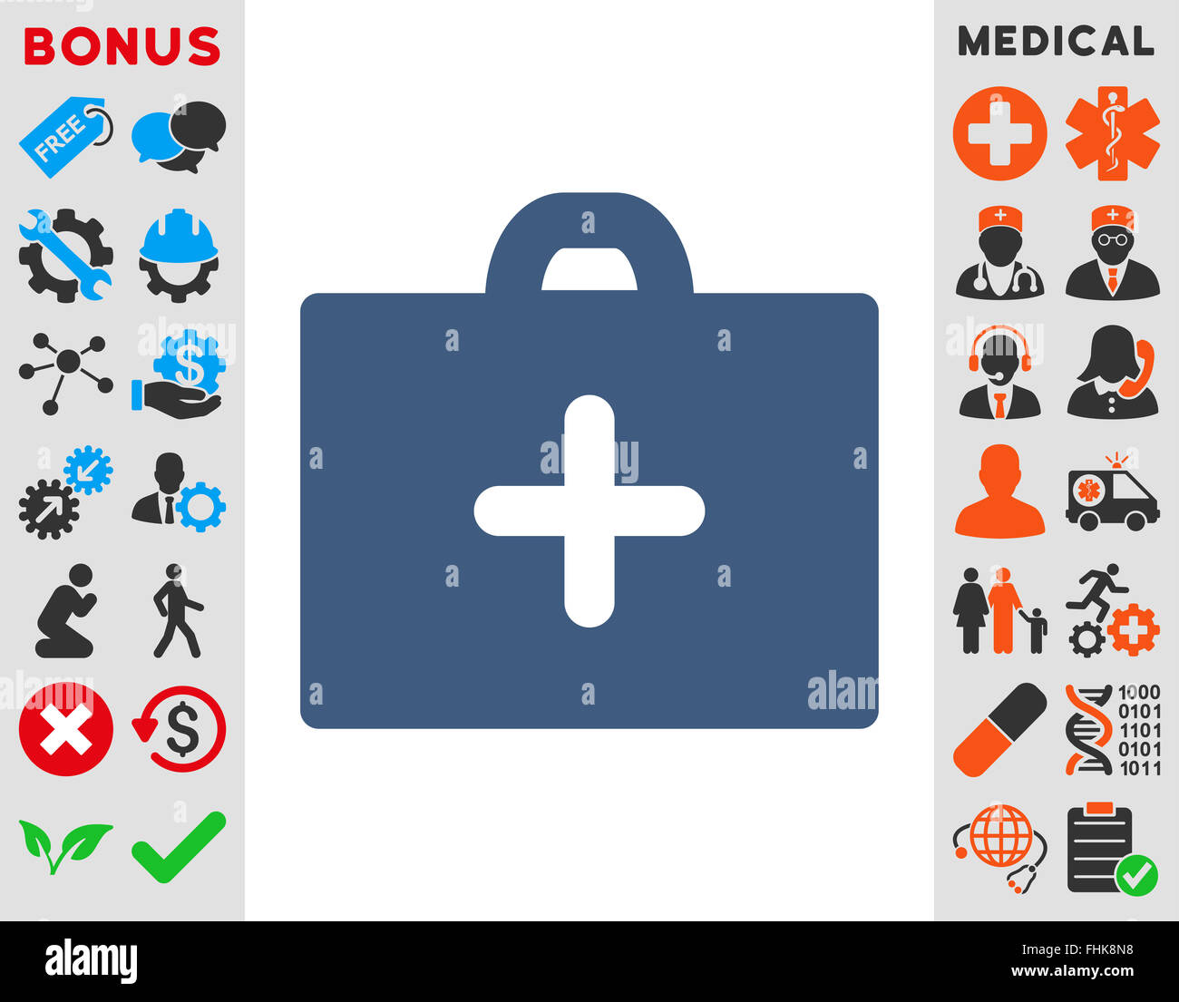 First Aid Icon Stock Photo - Alamy