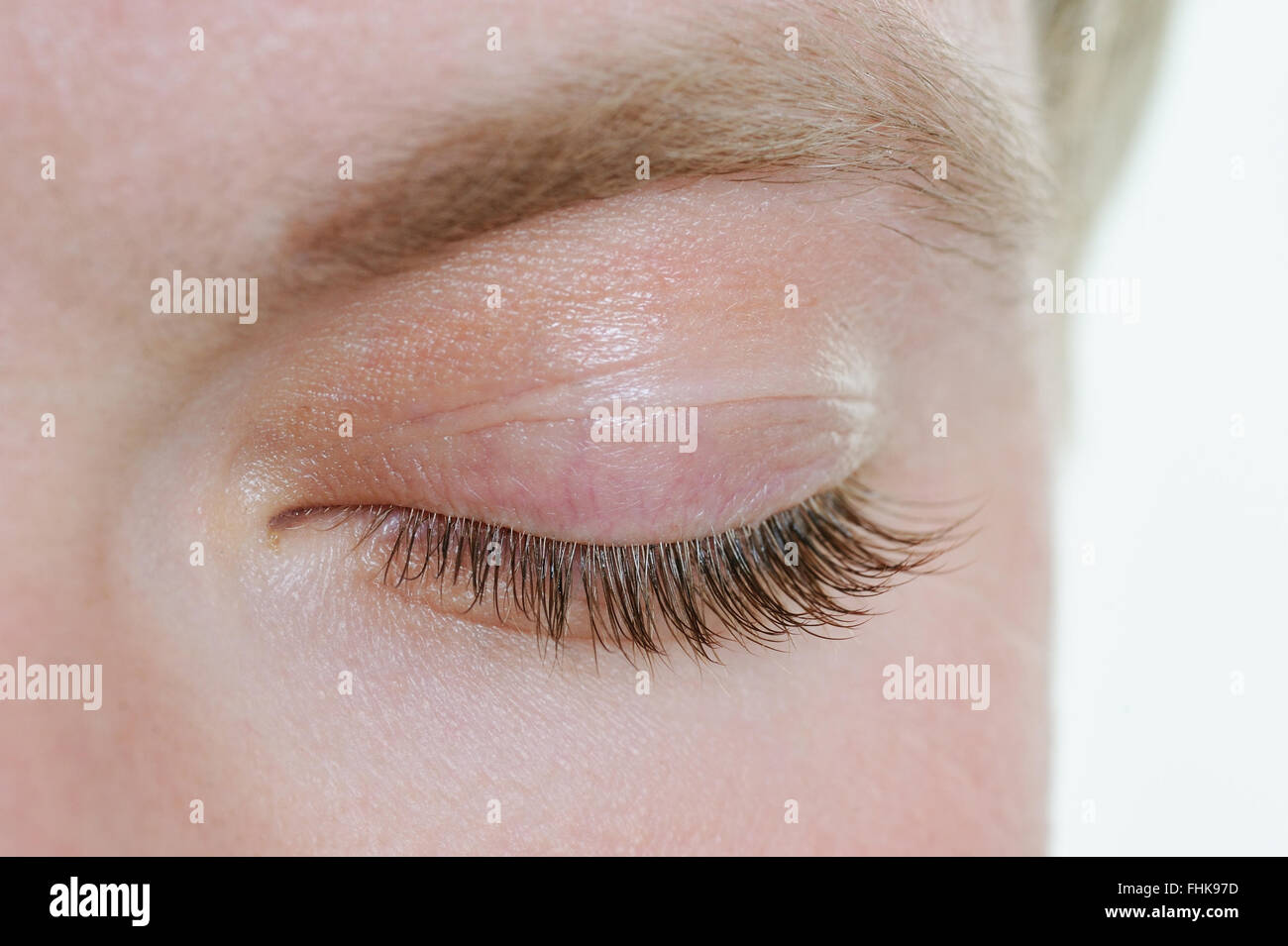 Closed eye sleep hi-res stock photography and images - Alamy