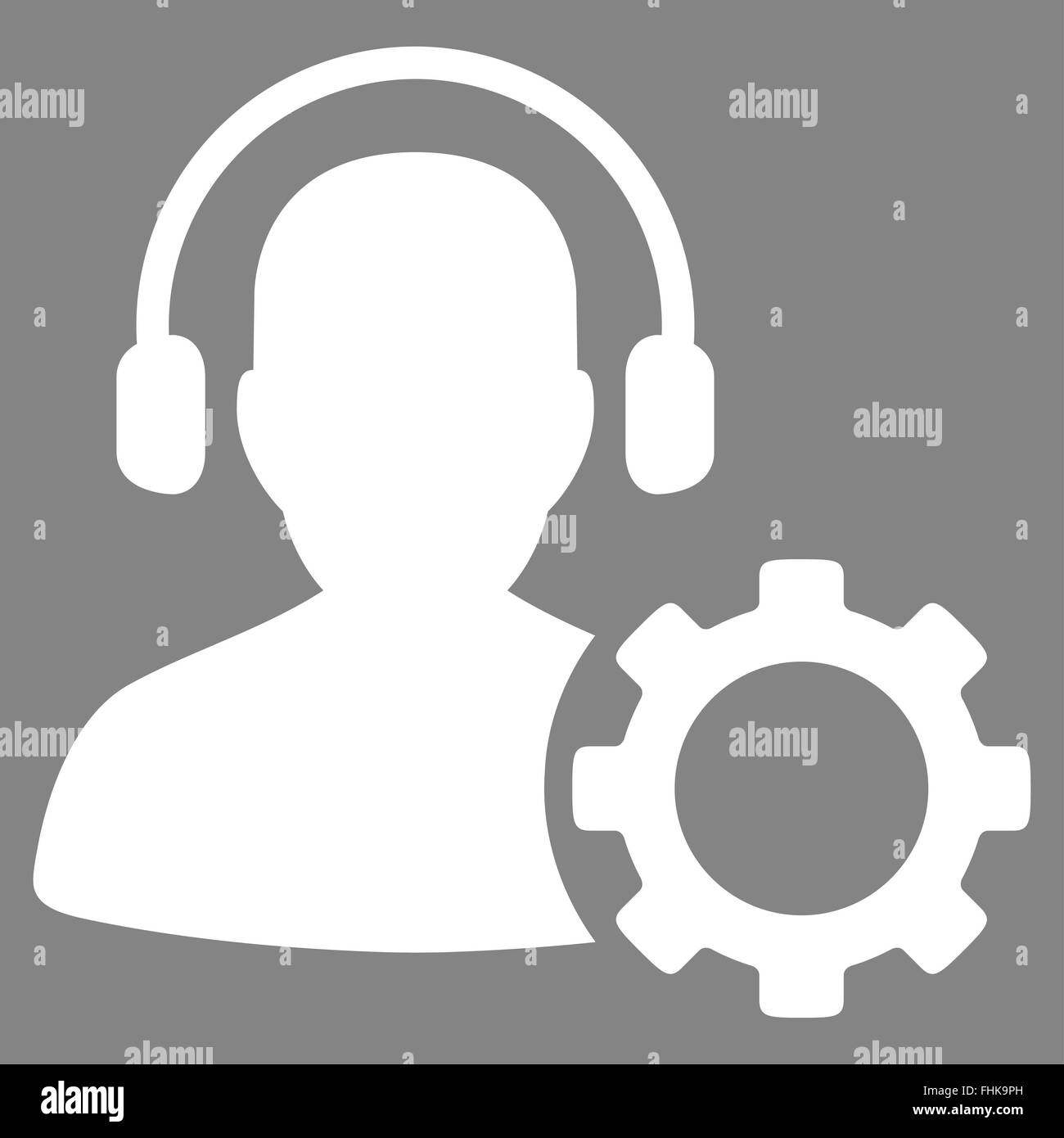 Operator Configuration Icon Stock Photo - Alamy