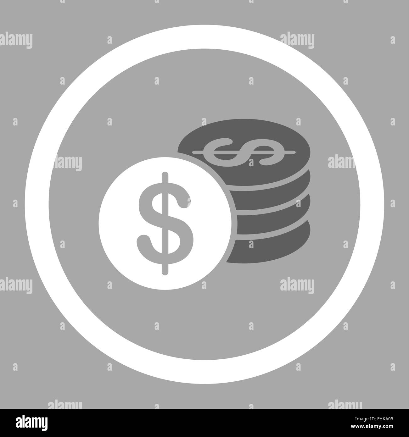 Coins on dark background Black and White Stock Photos & Images - Alamy
