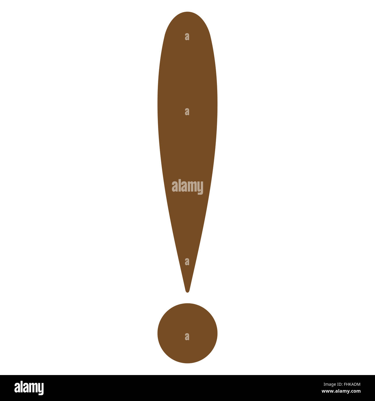 Exclamation sign icon Stock Photo - Alamy