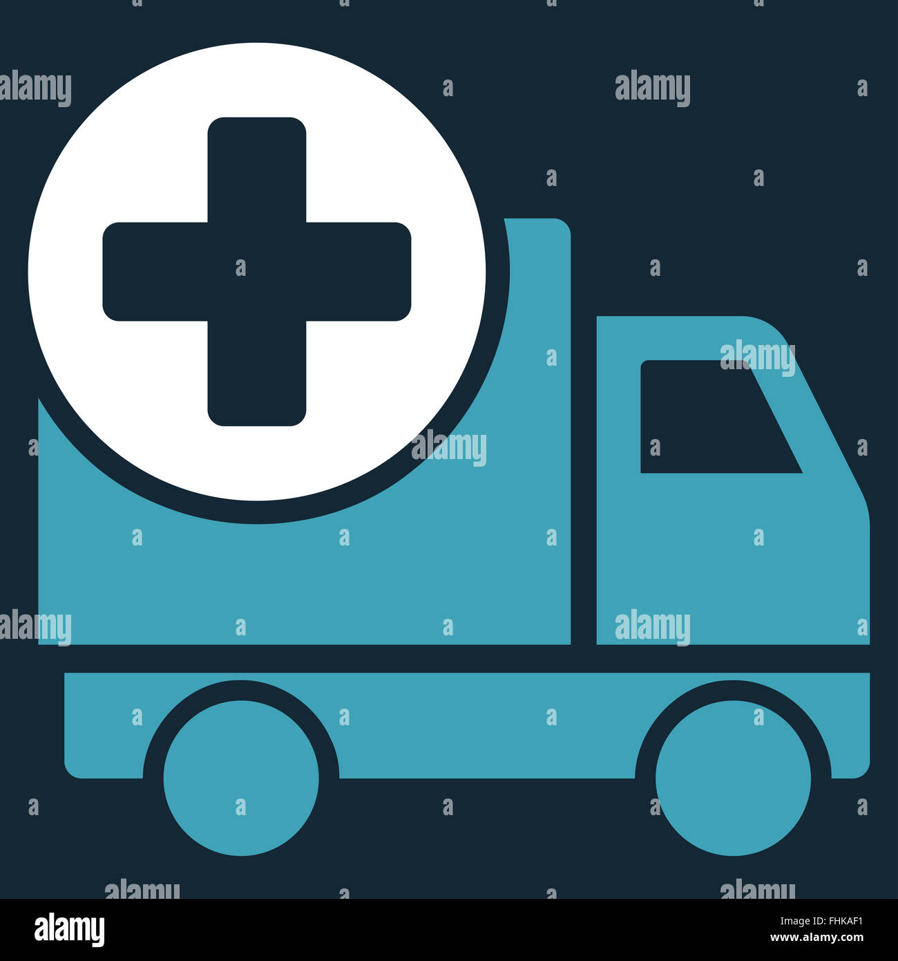 Medical Delivery Icon Stock Photo - Alamy