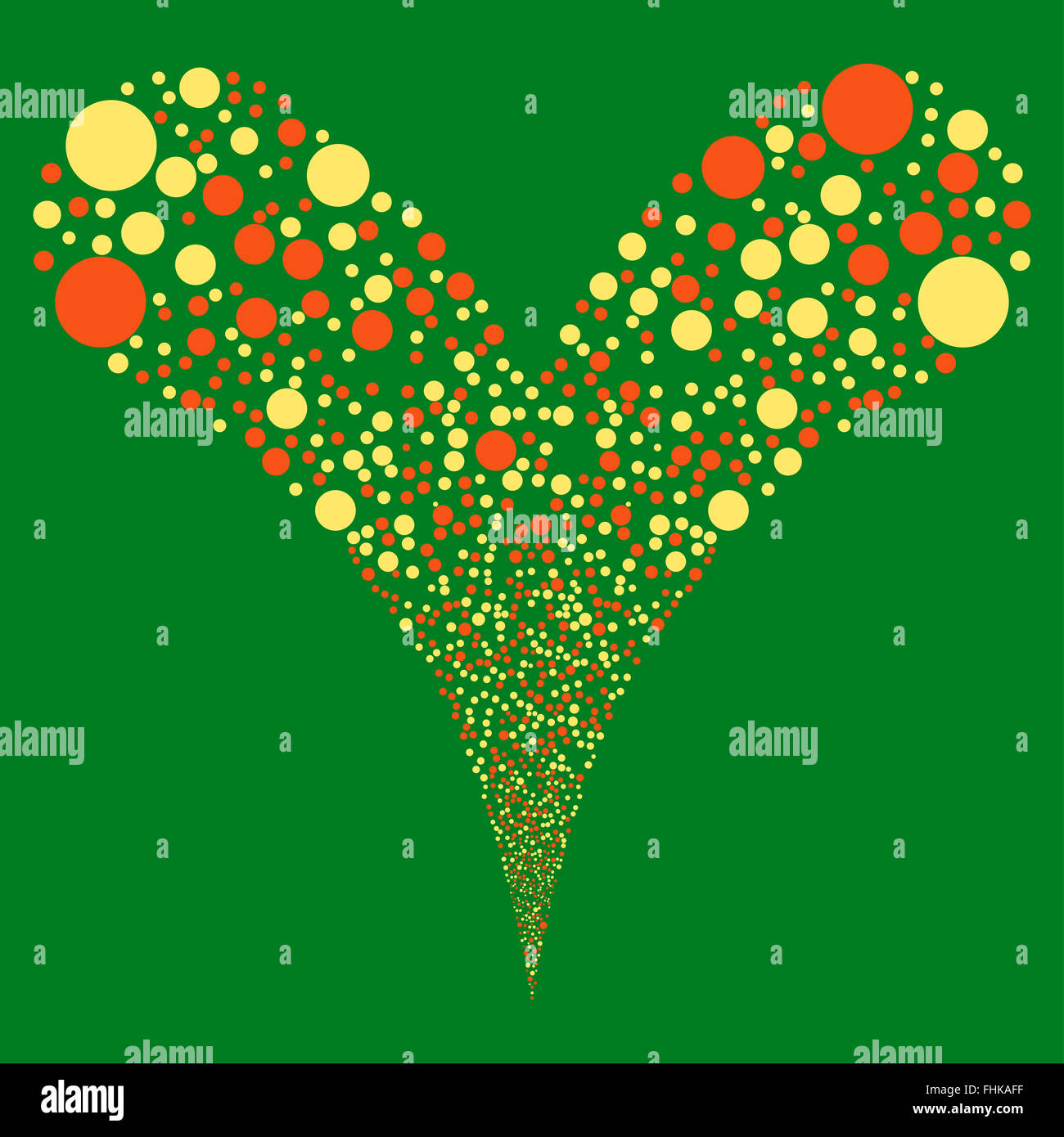 Double Bubble Fireworks Stock Photo - Alamy