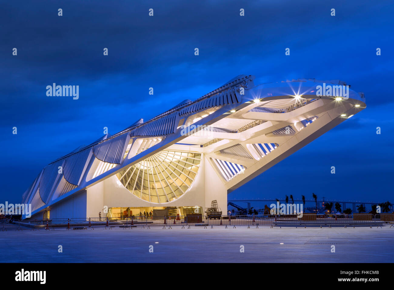 Brazil, Rio de Janeiro, the Museum of Tomorrow environmental museum ...