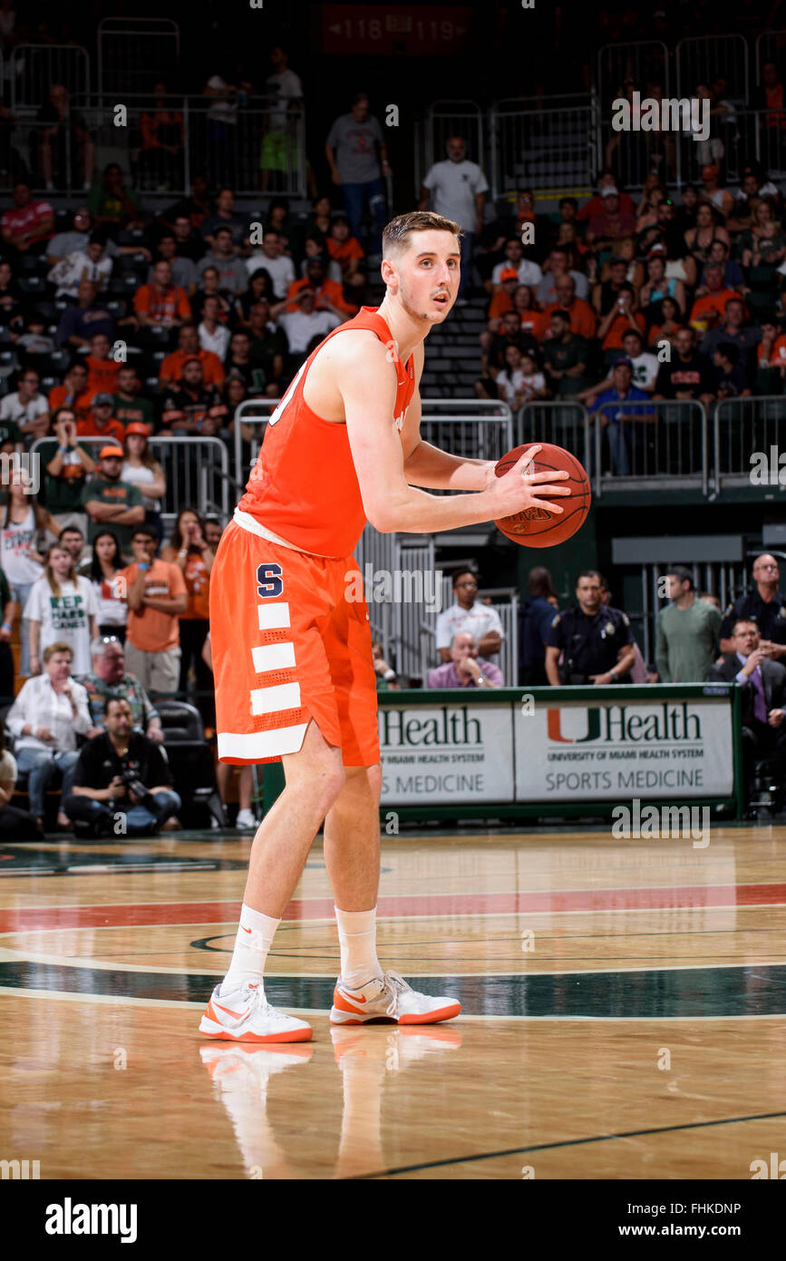 January 2, 2016: Tyler Lydon #20 of Syracuse in action during the NCAA ...