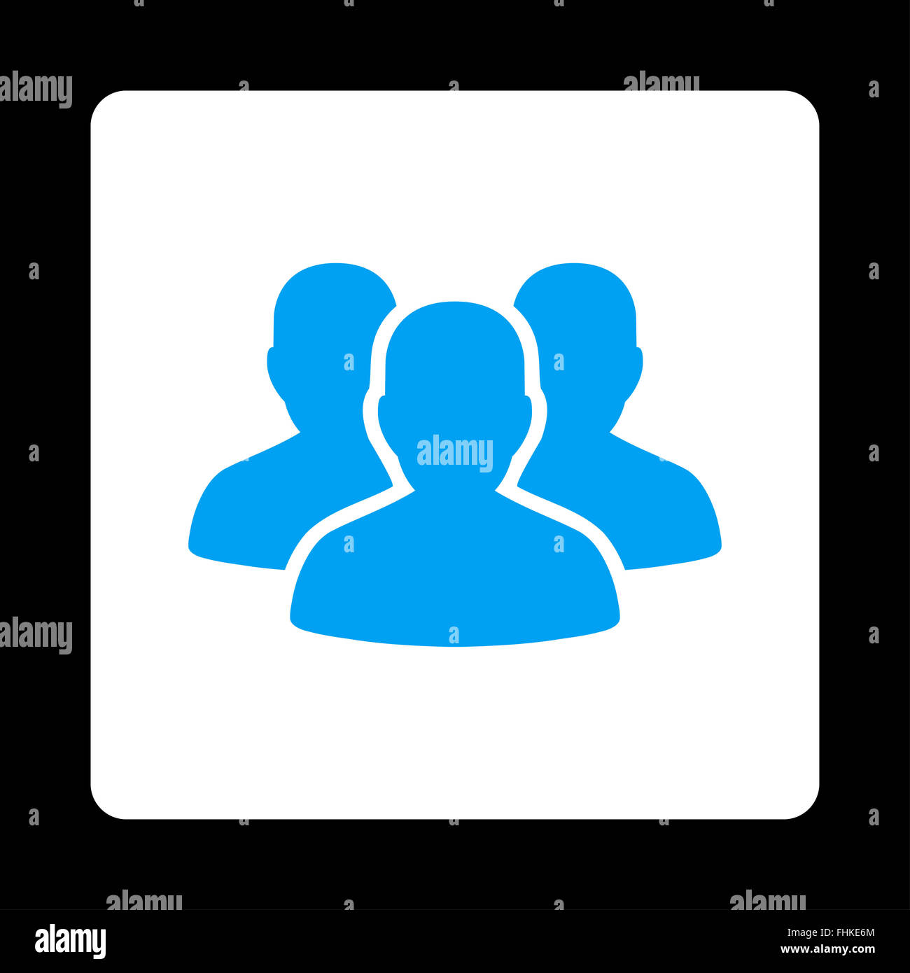 Account Group Icon Stock Photo - Alamy