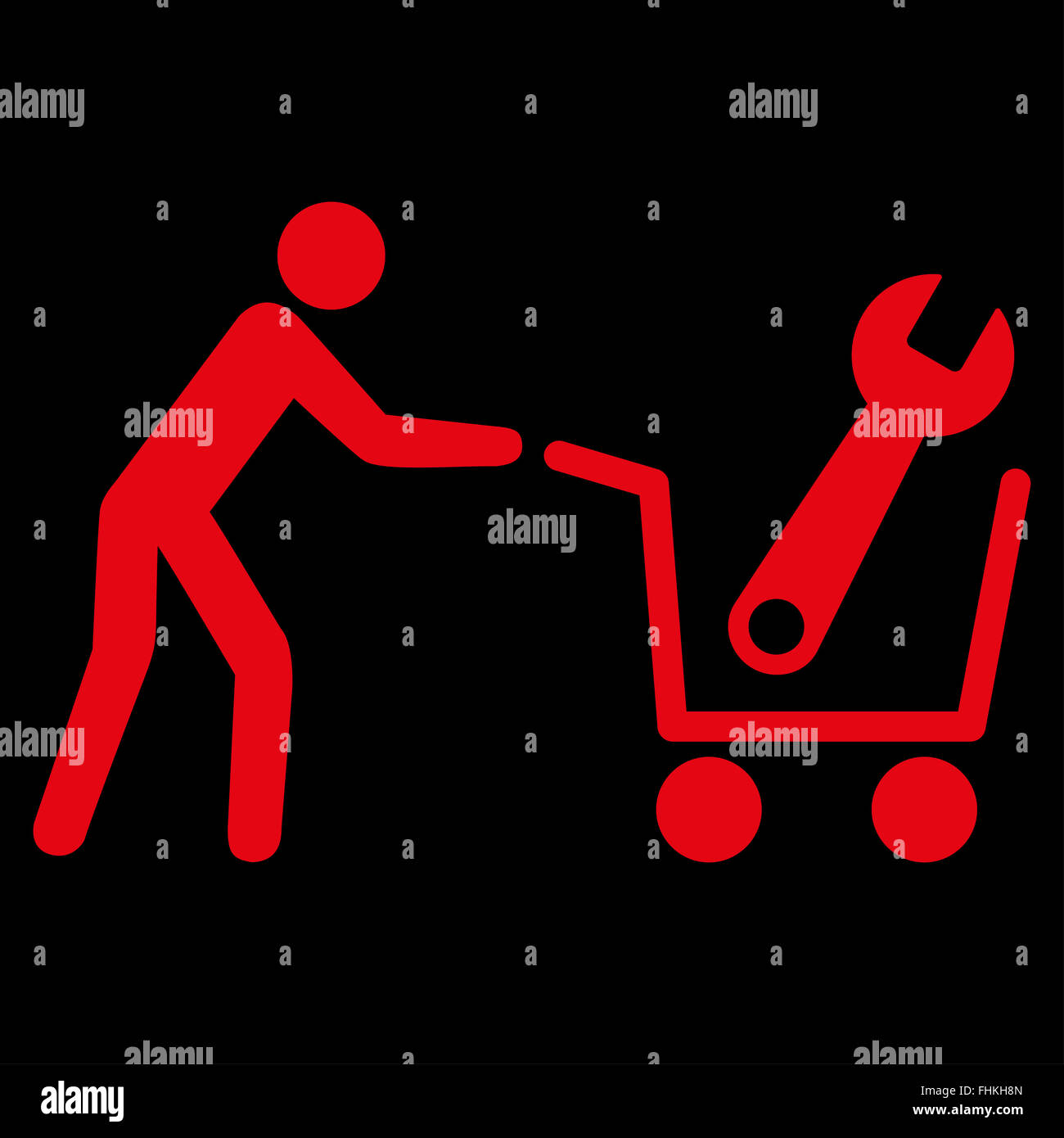 Tools Shopping Icon Stock Photo - Alamy