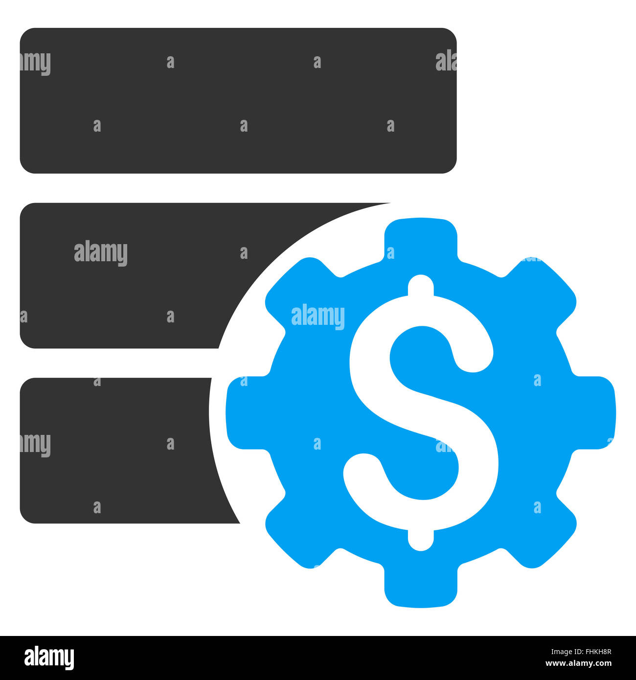 Bank Database Options Icon Stock Photo - Alamy