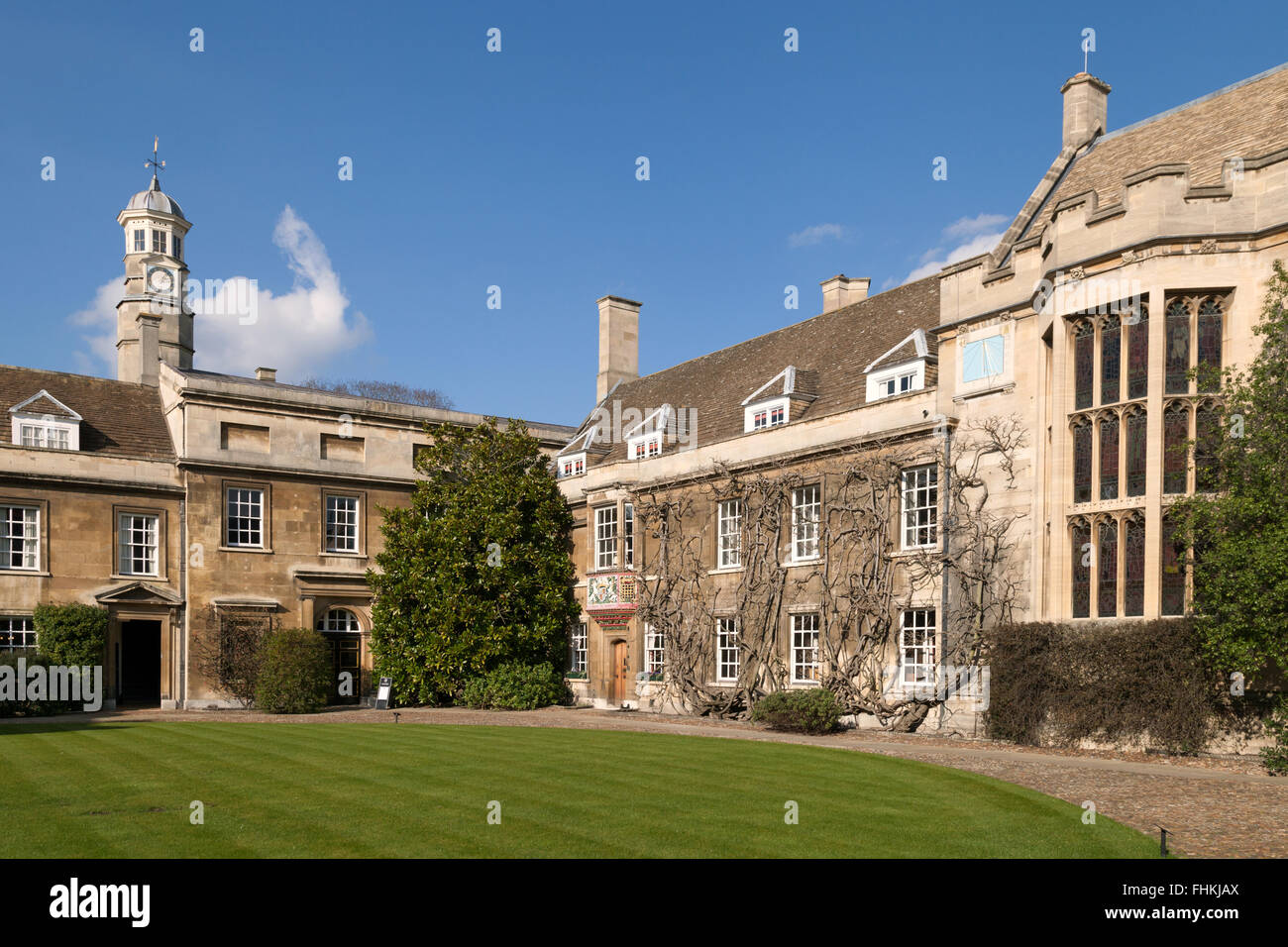 Christs college cambridge hi-res stock photography and images - Alamy