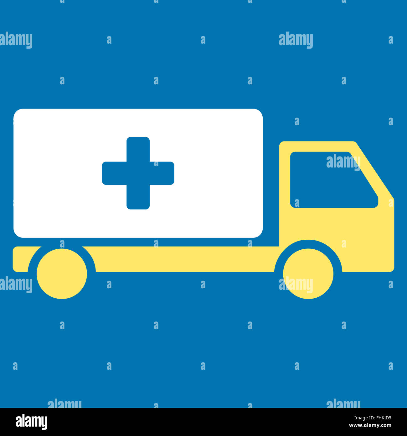 Medical Shipment Icon Stock Photo - Alamy