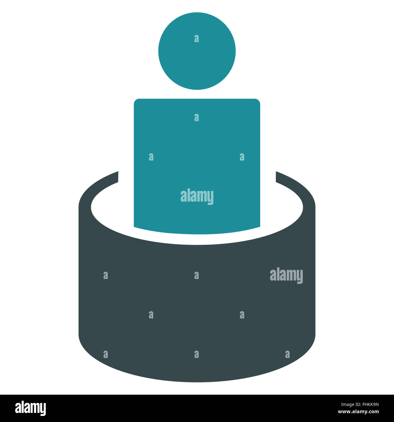 Patient Isolation Icon Stock Photo - Alamy