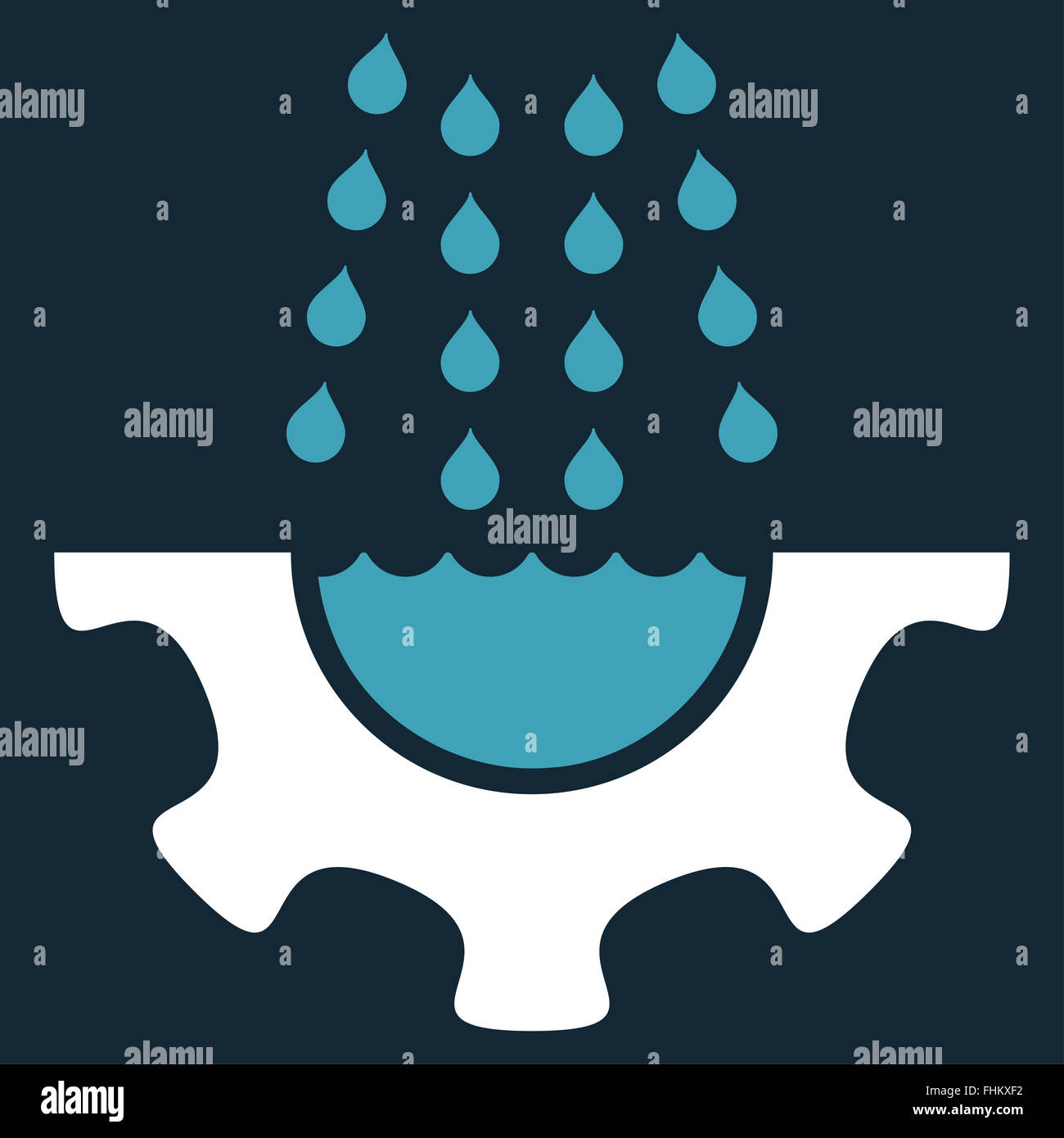 Water Service Icon Stock Photo - Alamy