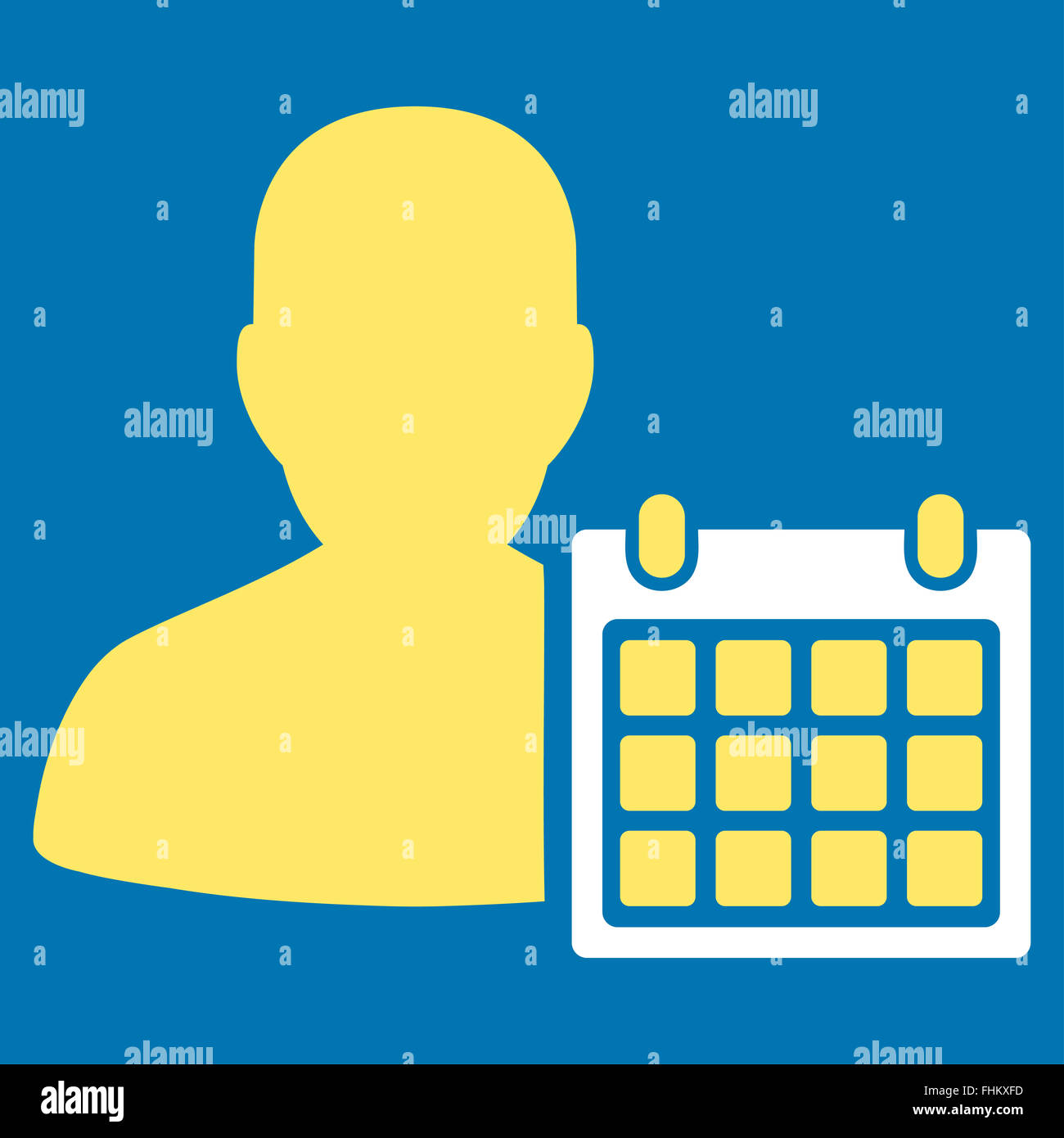Patient Calendar Icon Stock Photo - Alamy
