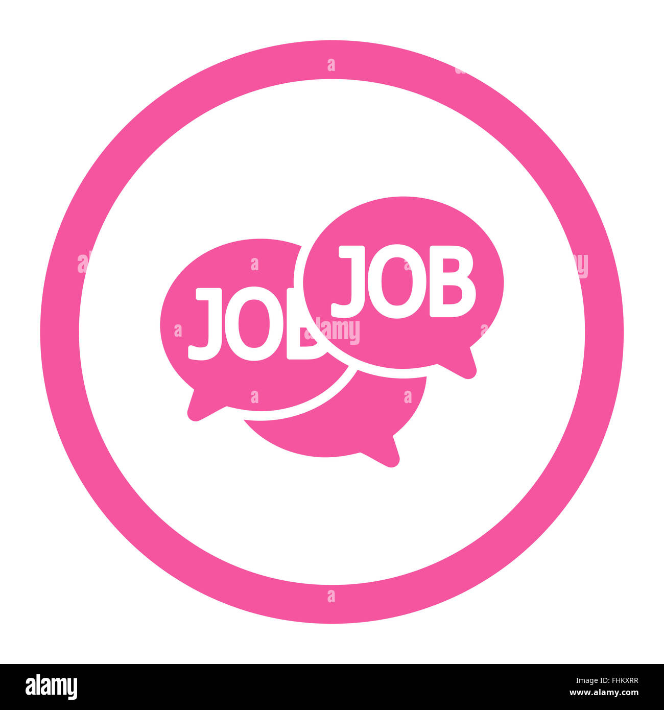 Labor Market icon Stock Photo - Alamy