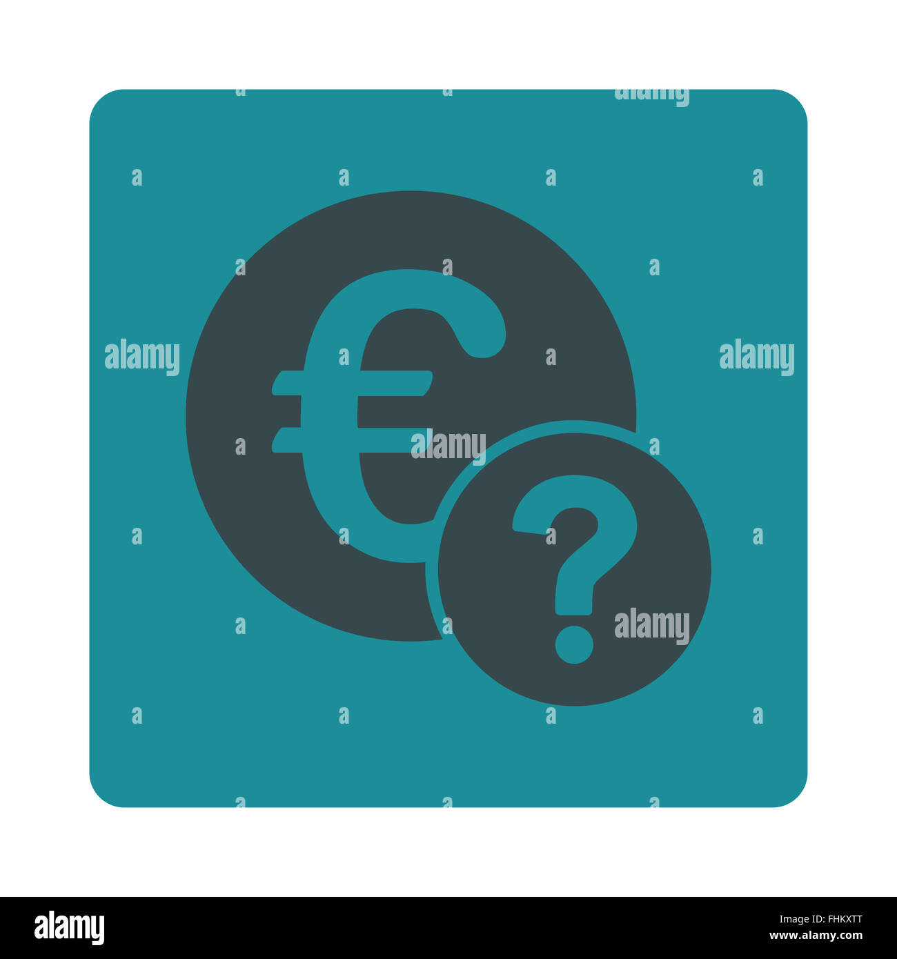 Euro status icon Stock Photo - Alamy
