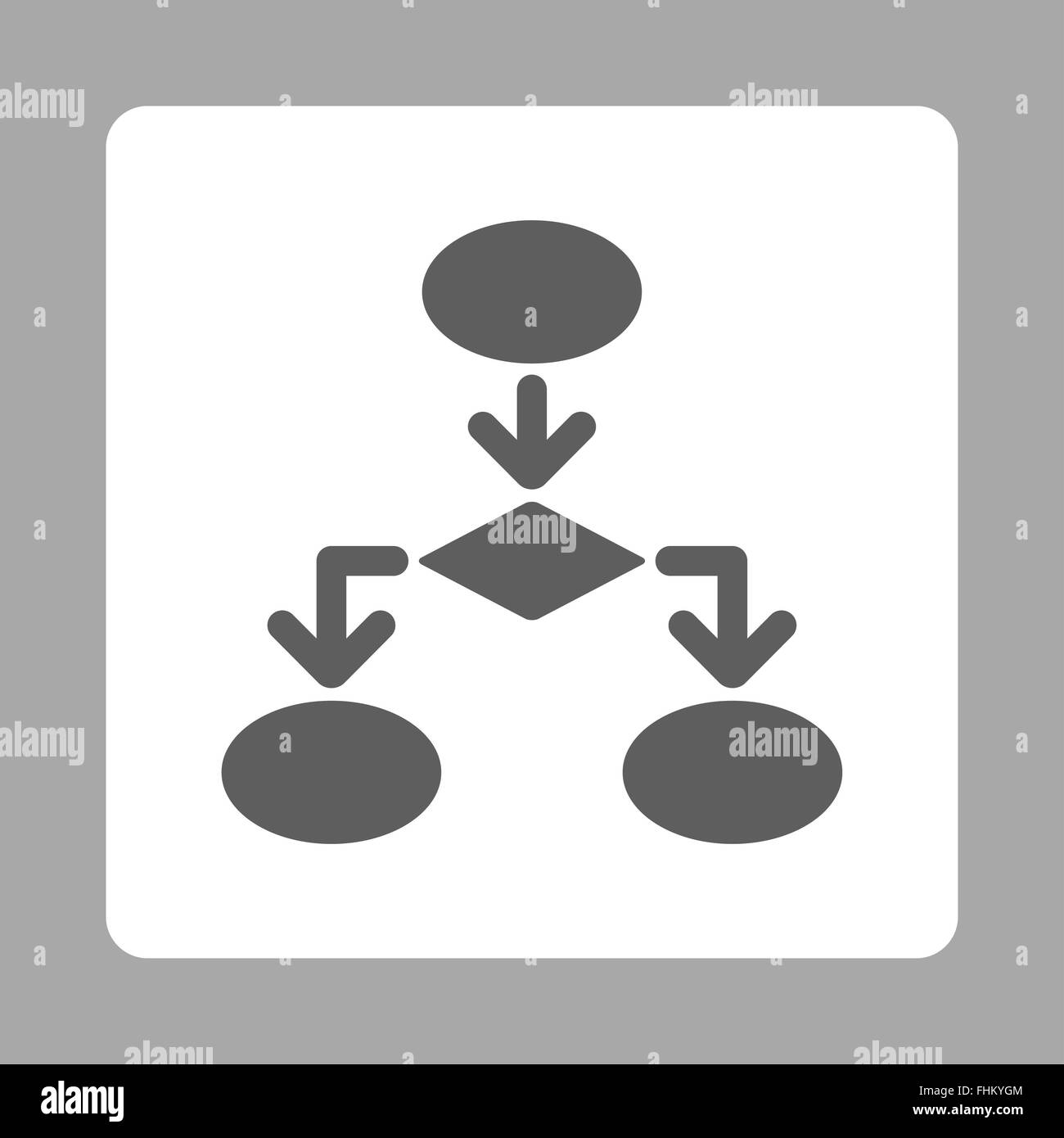 Flow chart square Black and White Stock Photos & Images - Alamy