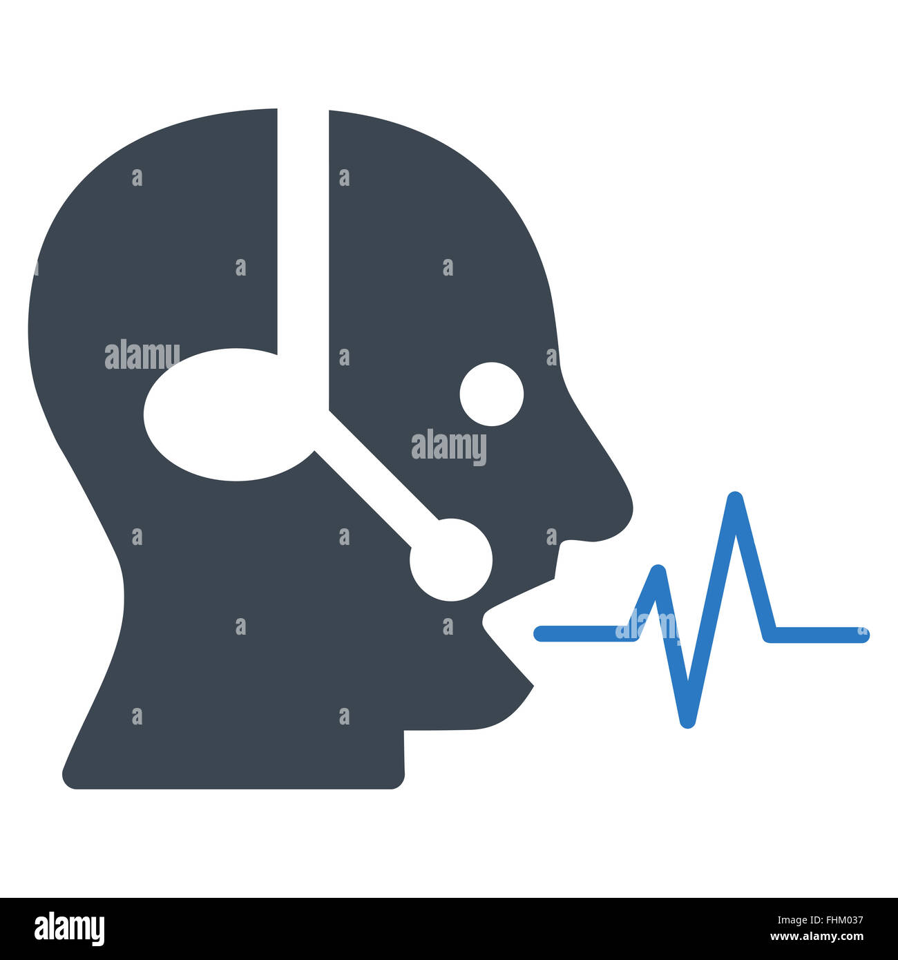 Operator Signal Icon Stock Photo - Alamy