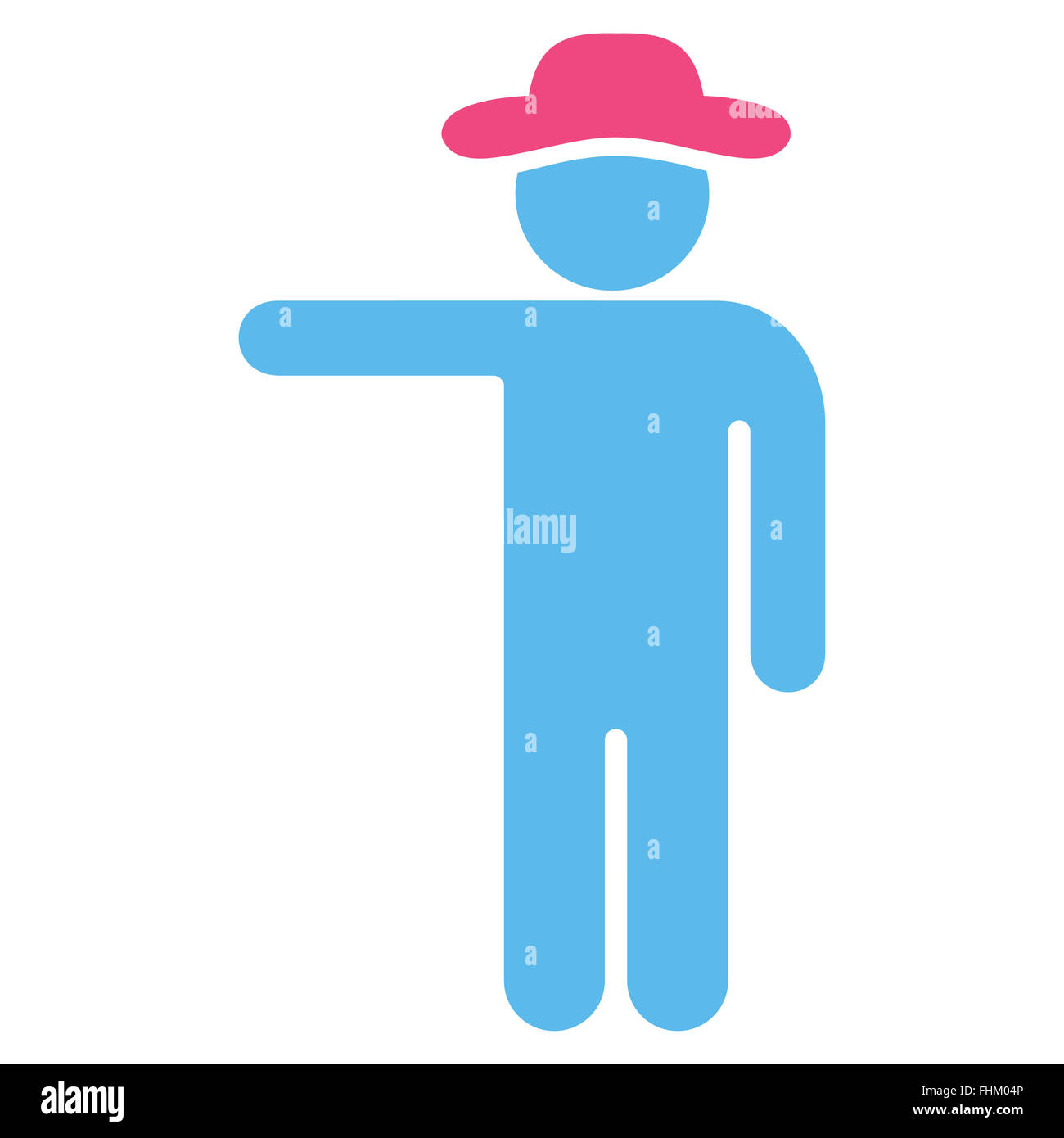 Human Show Icon Stock Photo - Alamy